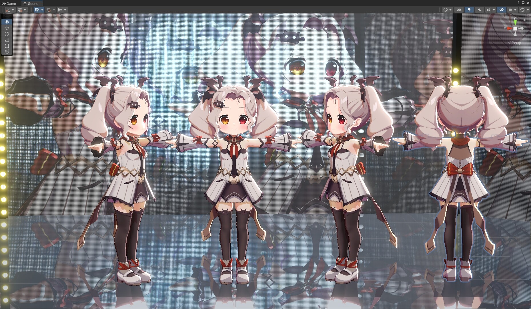 ArtStation - [ Toon Shading ] MyHoloTV Liliana Vampaia chibi version