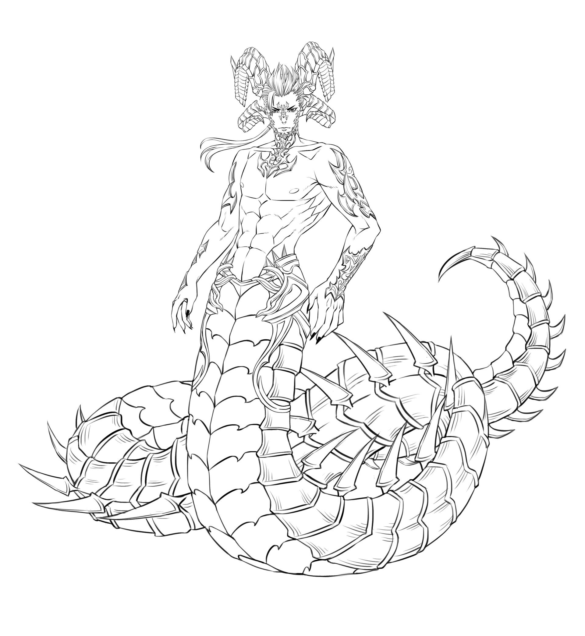 YUU 0519 - Male Lamia