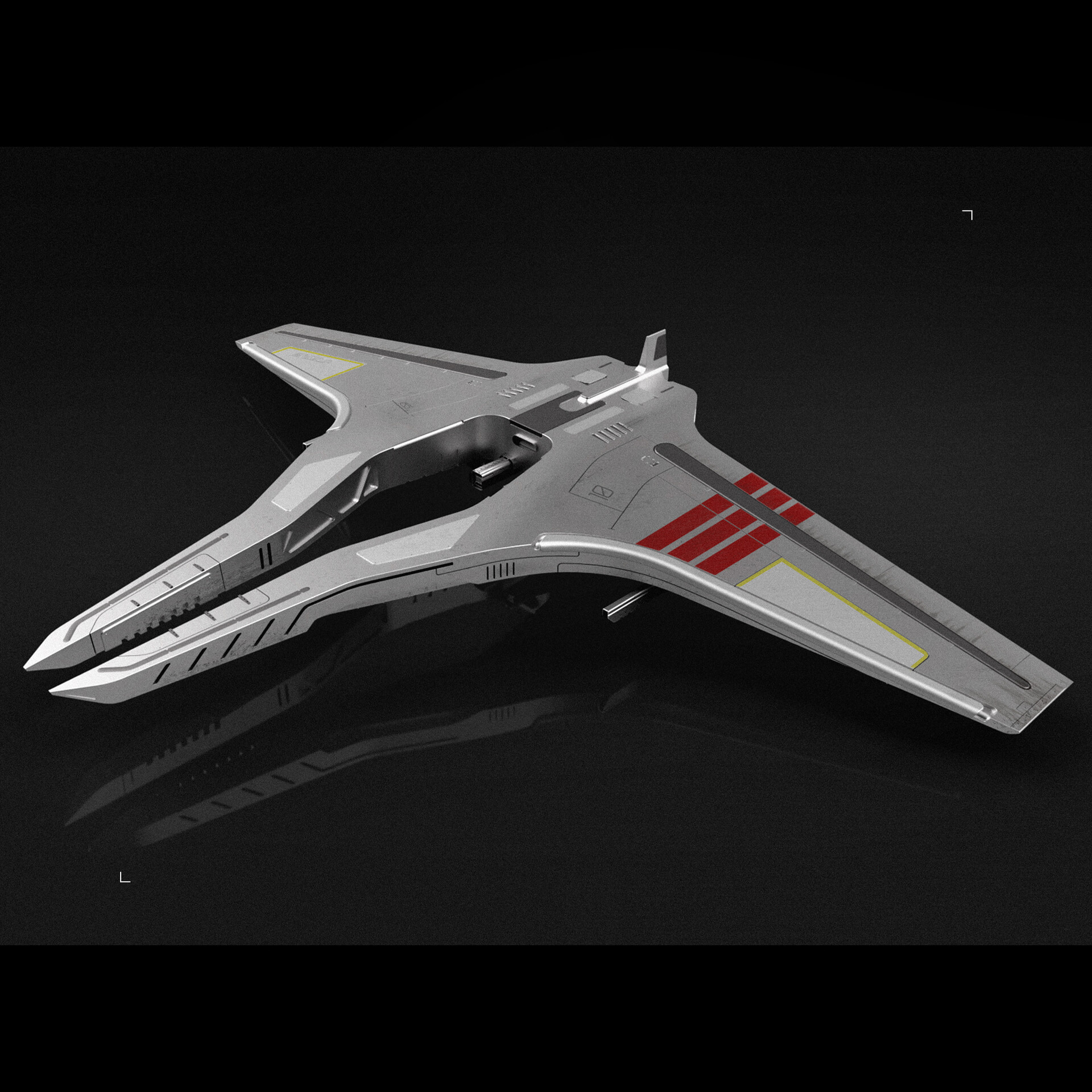 ArtStation - Spaceship Concept Model 08
