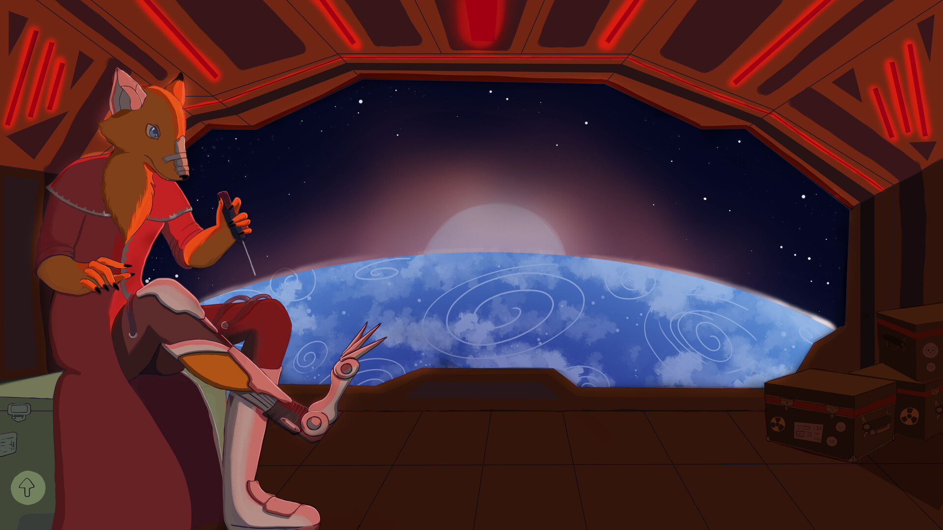 ArtStation - Space fox