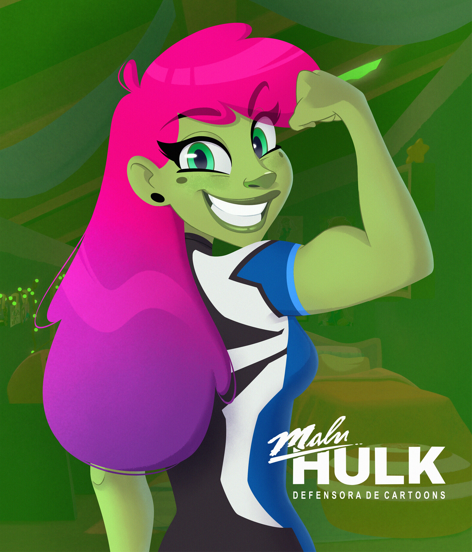 ArtStation - Any Malu for Social Medias | Illustrations