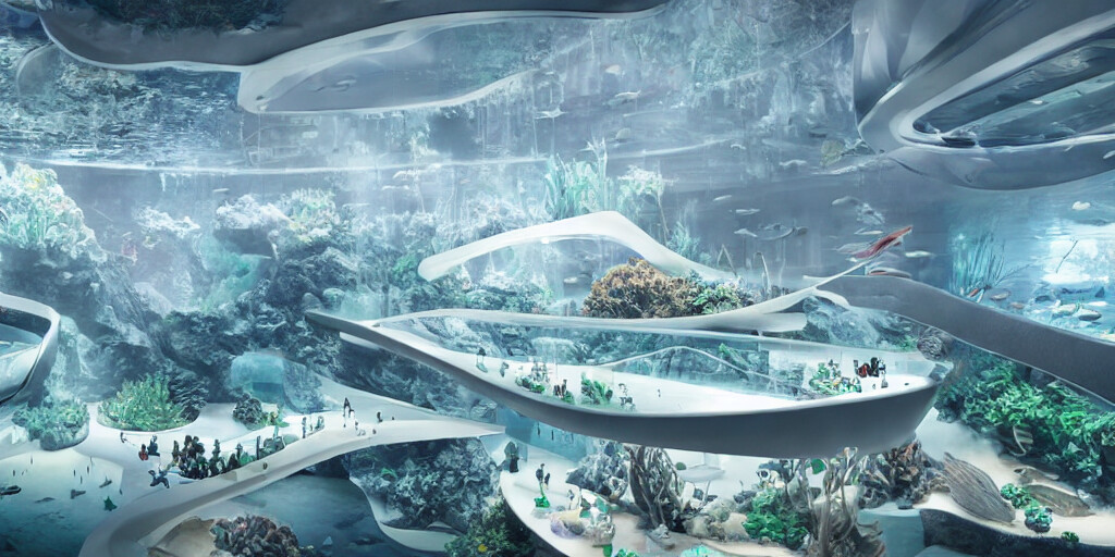 ArtStation - zara hadid aquarium