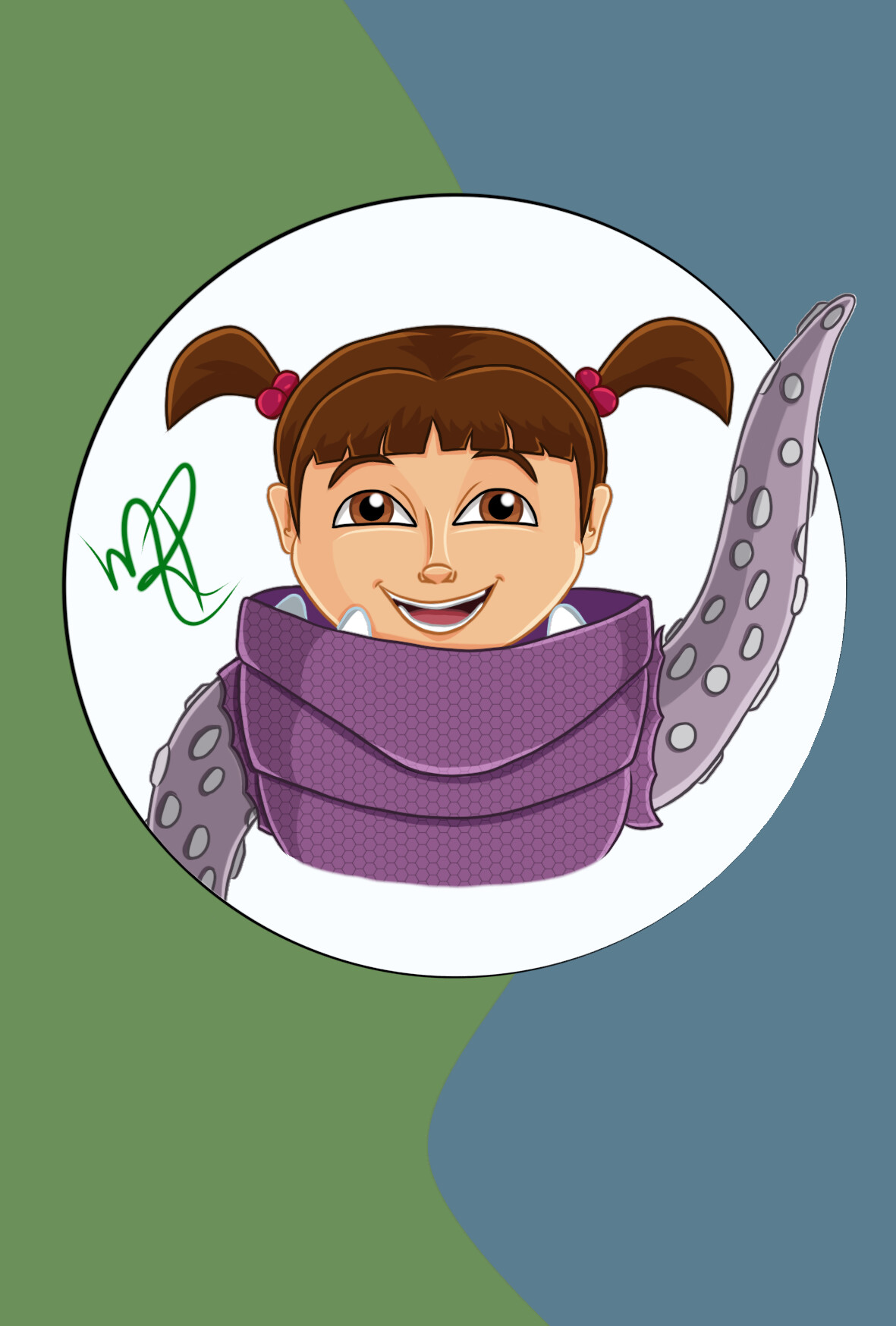 ArtStation - Boo from Monsters, Inc.