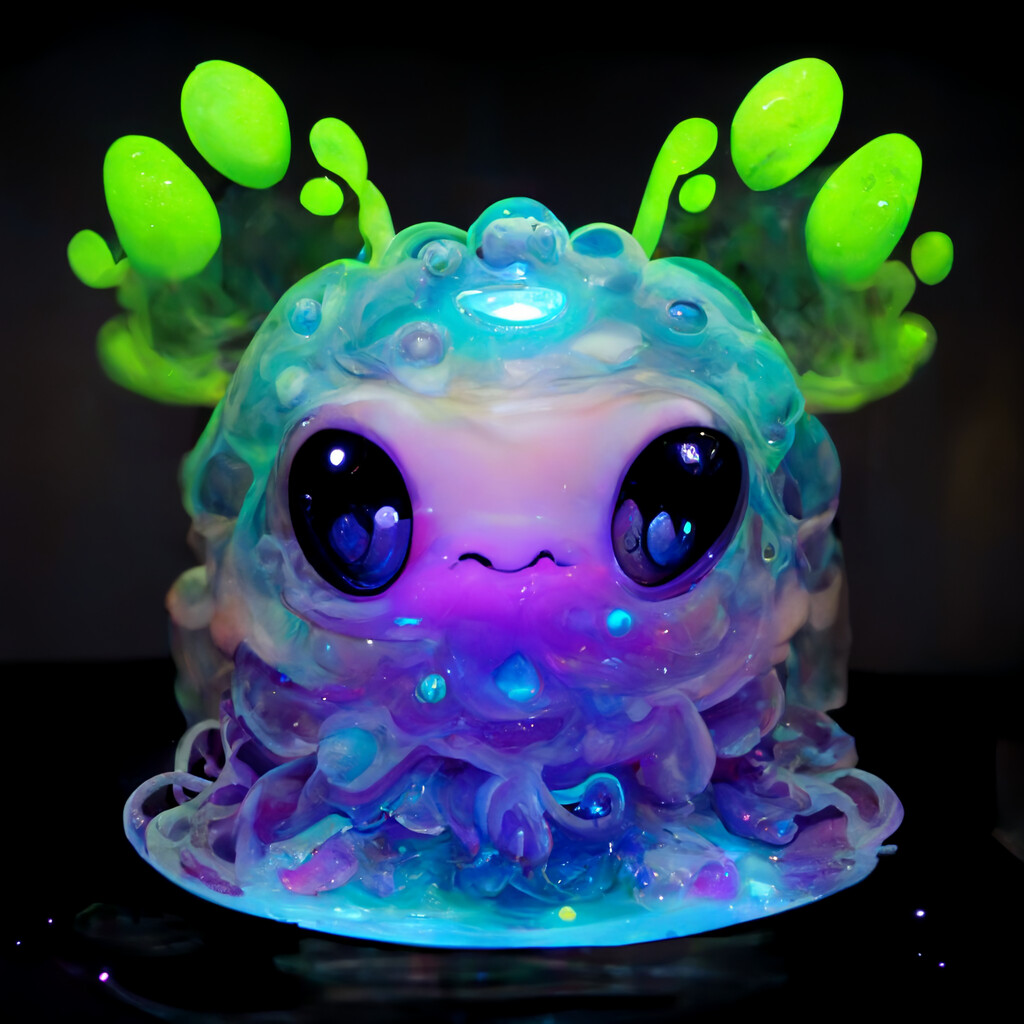 NextGen AI Art - ΛIFT | Alien Babies | ༺ Cutie King