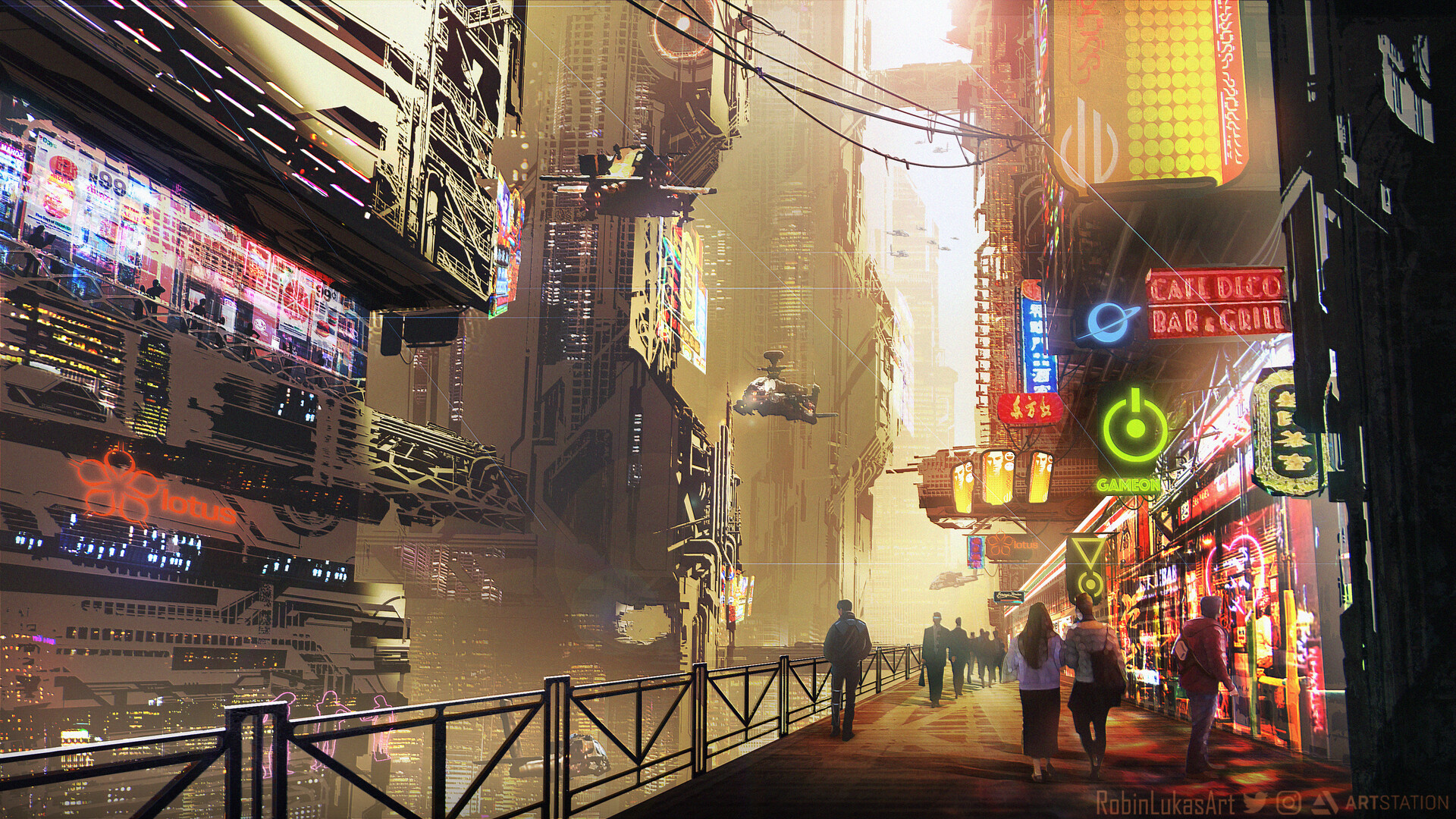 ArtStation - Commercial District 12