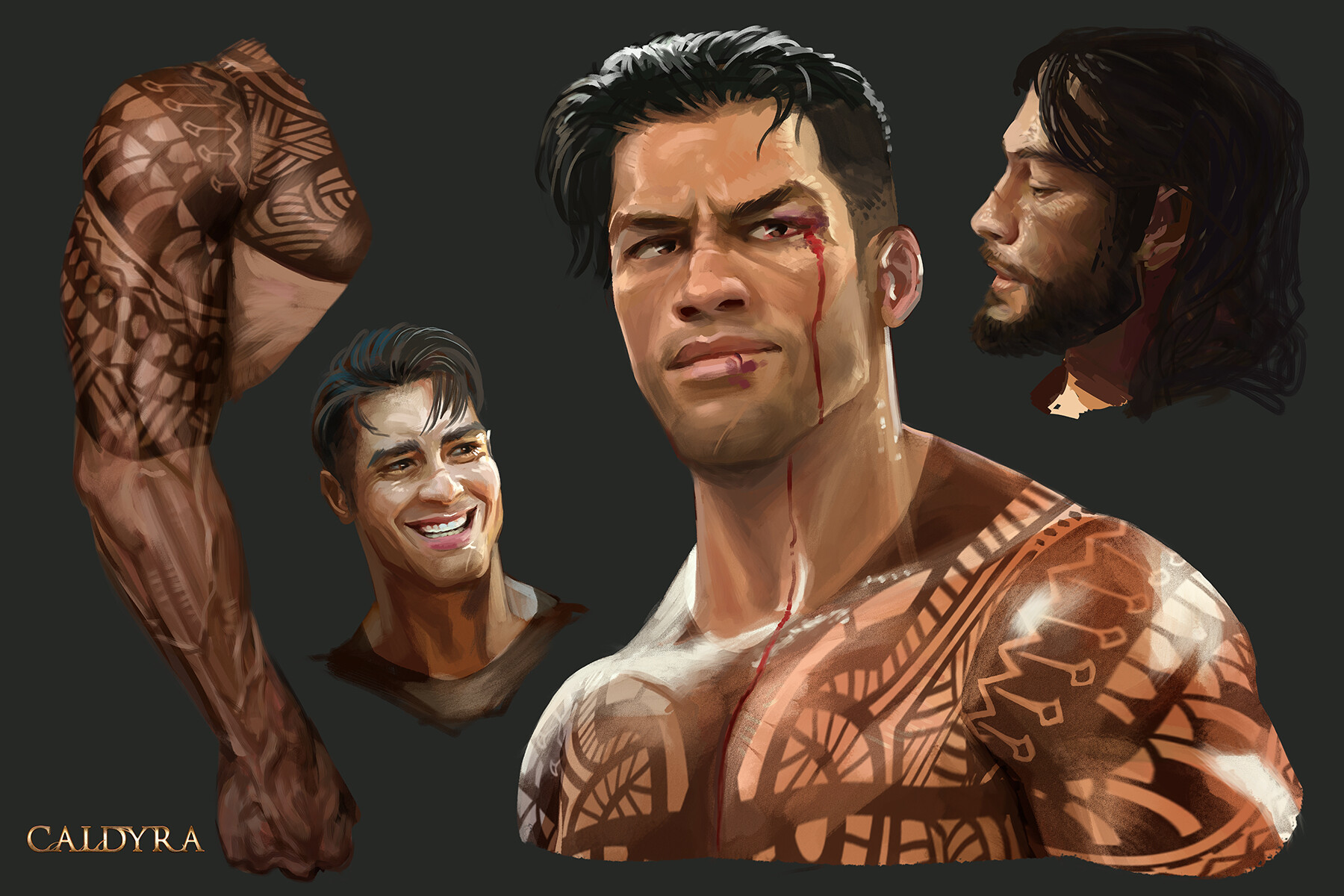 ArtStation - Caldyra - Borus -doodles 2022