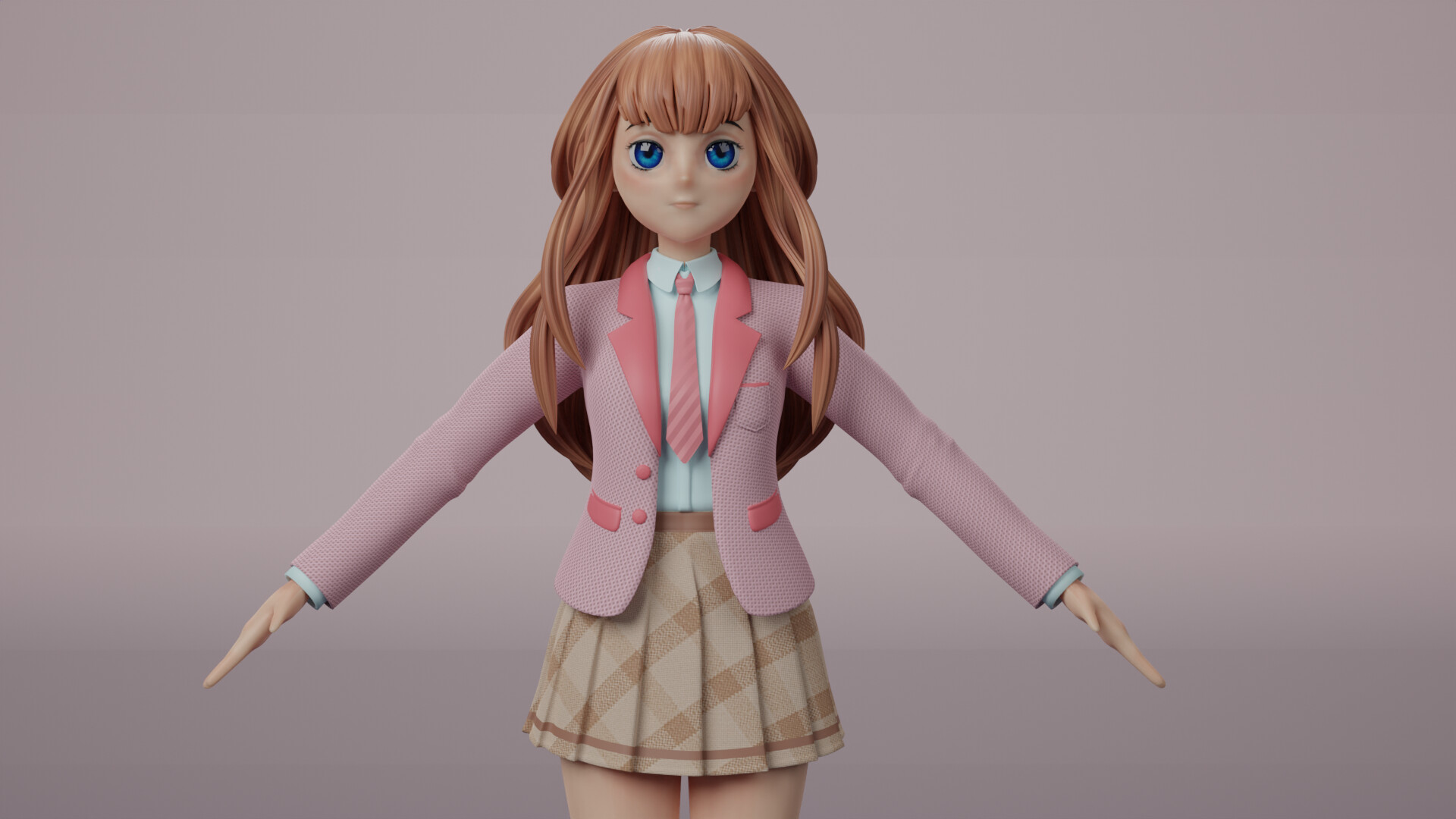 ArtStation - girl in blender