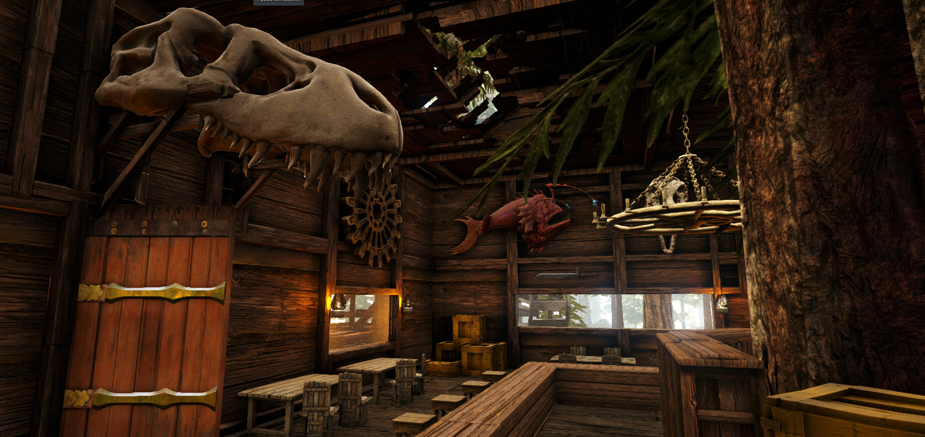 ArtStation - Pirate treetop tavern