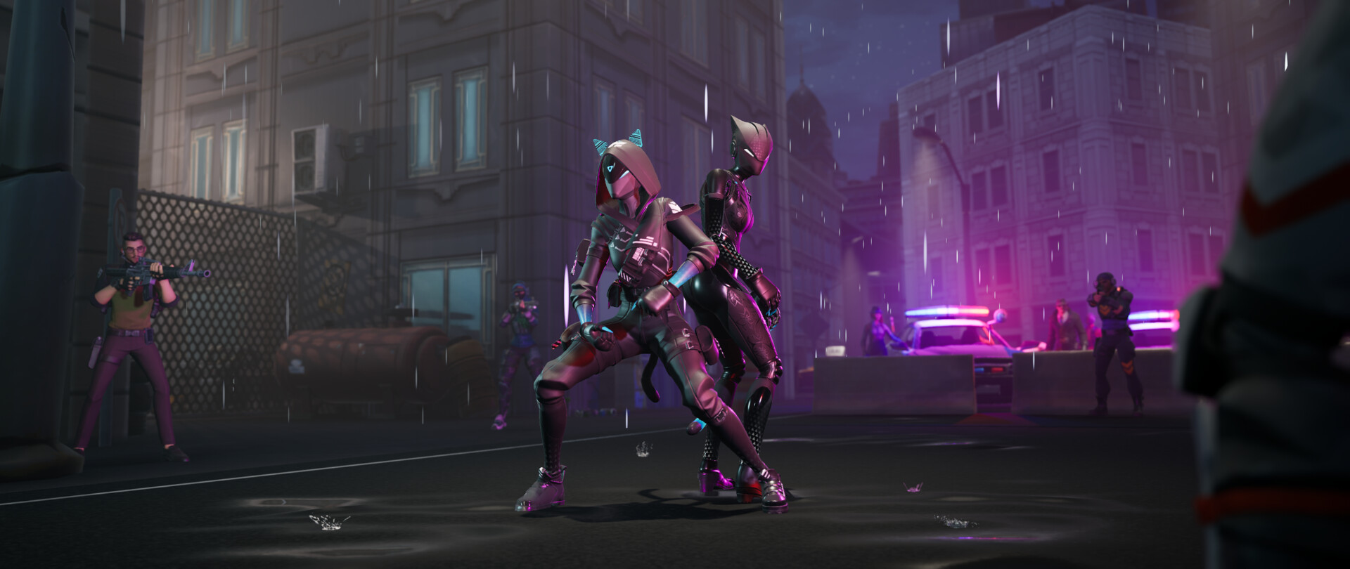 Artstation Lynx Meet Herself From Other Reality Fortnite Render
