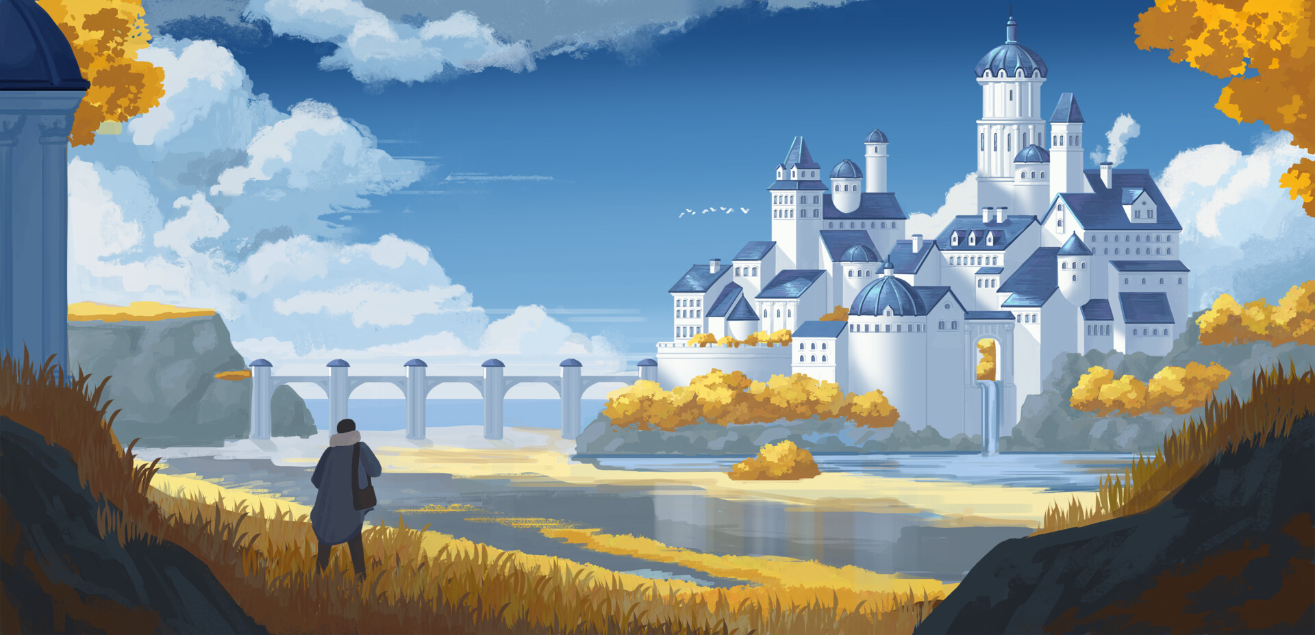 ArtStation - the white castle