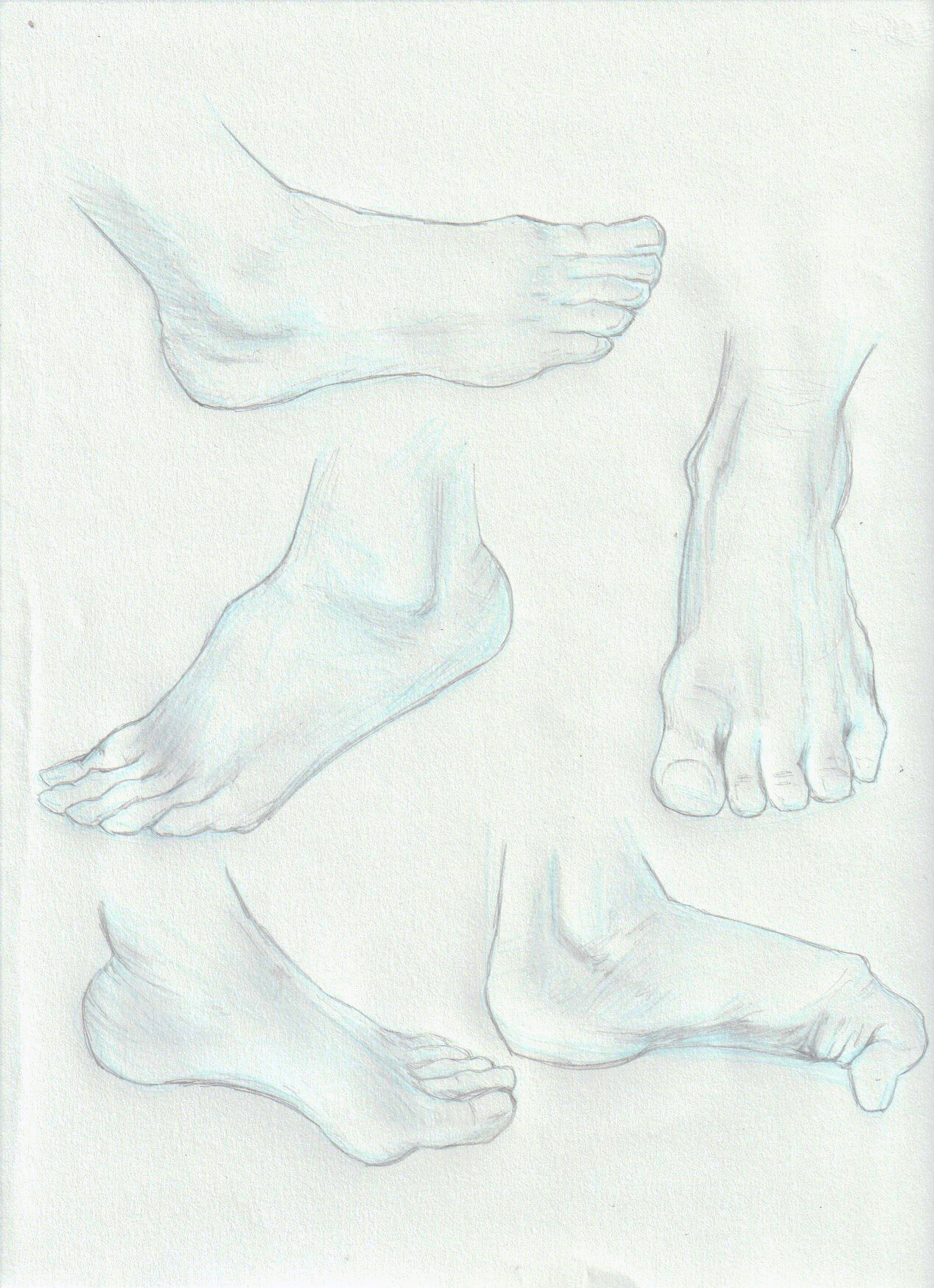 ArtStation - Human Hands and Feet Study
