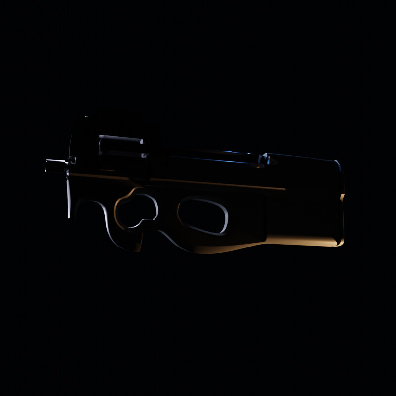 ArtStation - p90 3d Model
