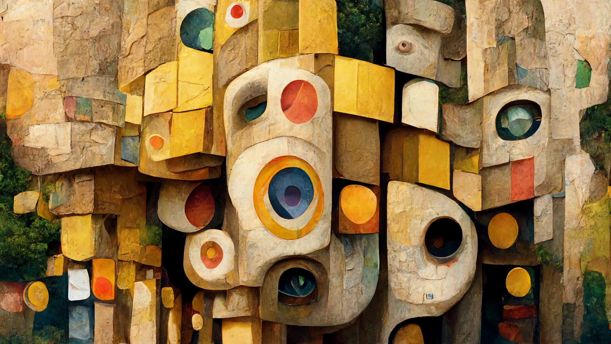 Aaron Wacker Artwork - If Klimt and Picasso Joined Hands