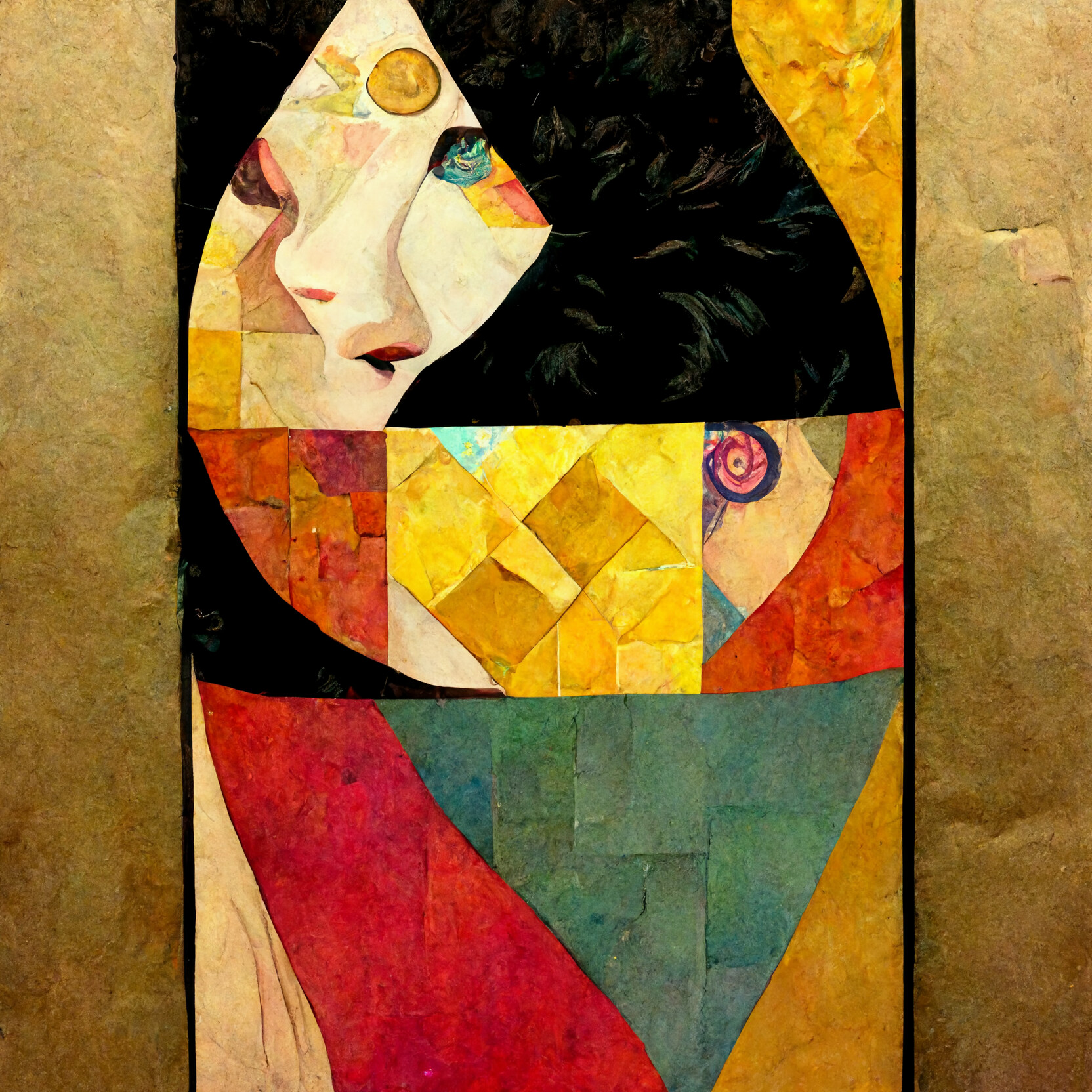 Aaron Wacker Artwork - If Klimt and Picasso Joined Hands