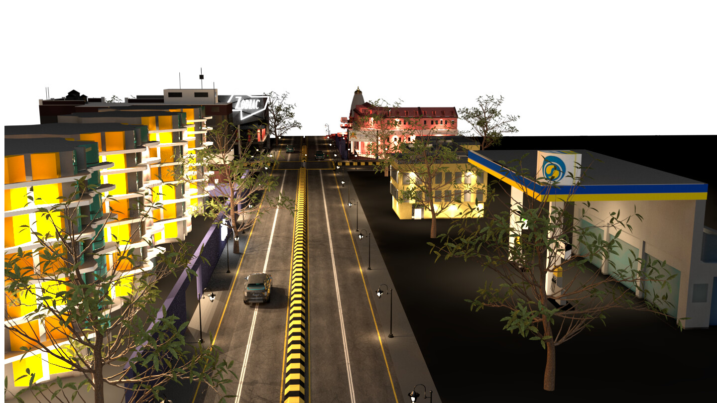 ArtStation - 3D STREET MODELING