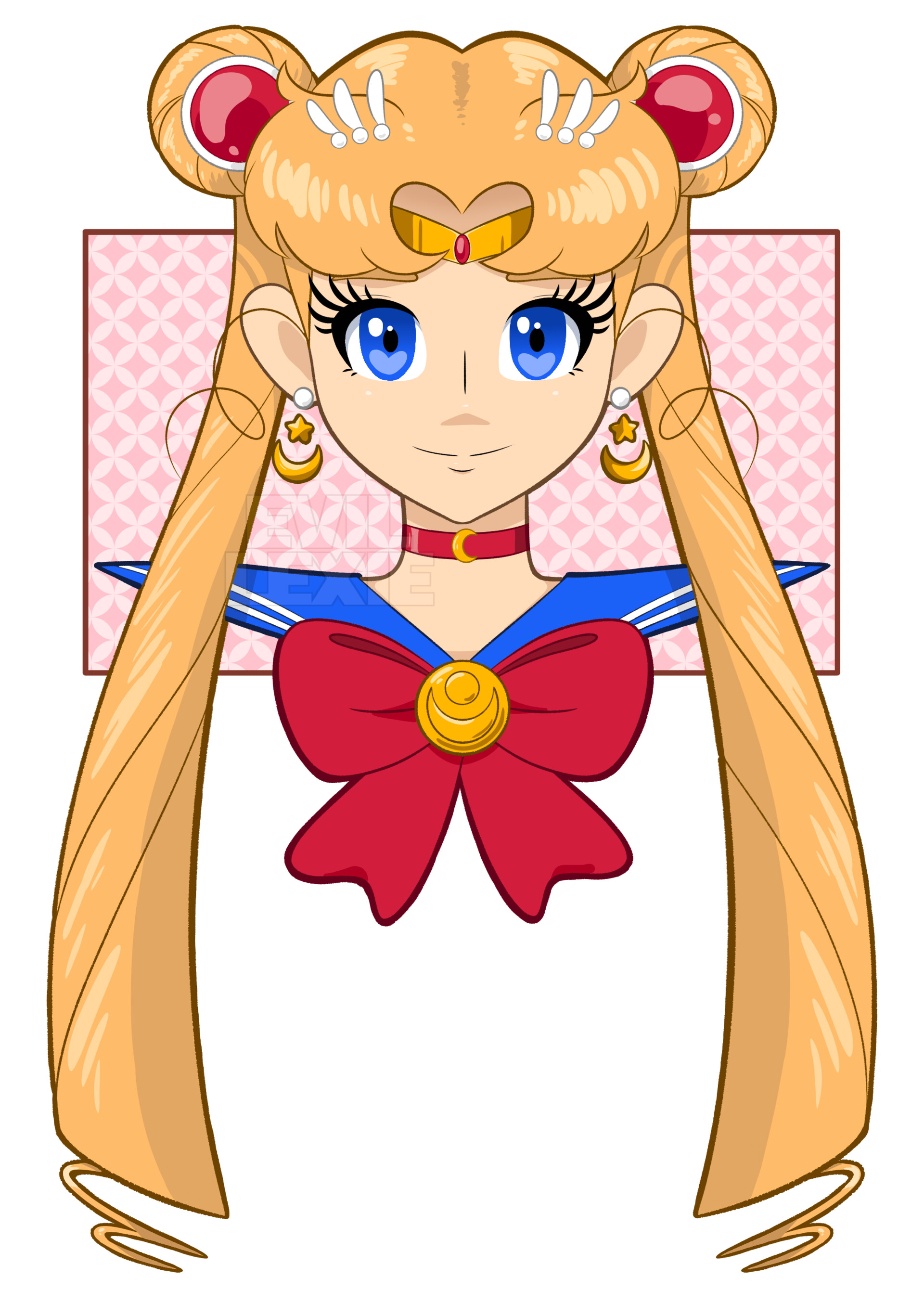 ArtStation - Sailor Moon Bust