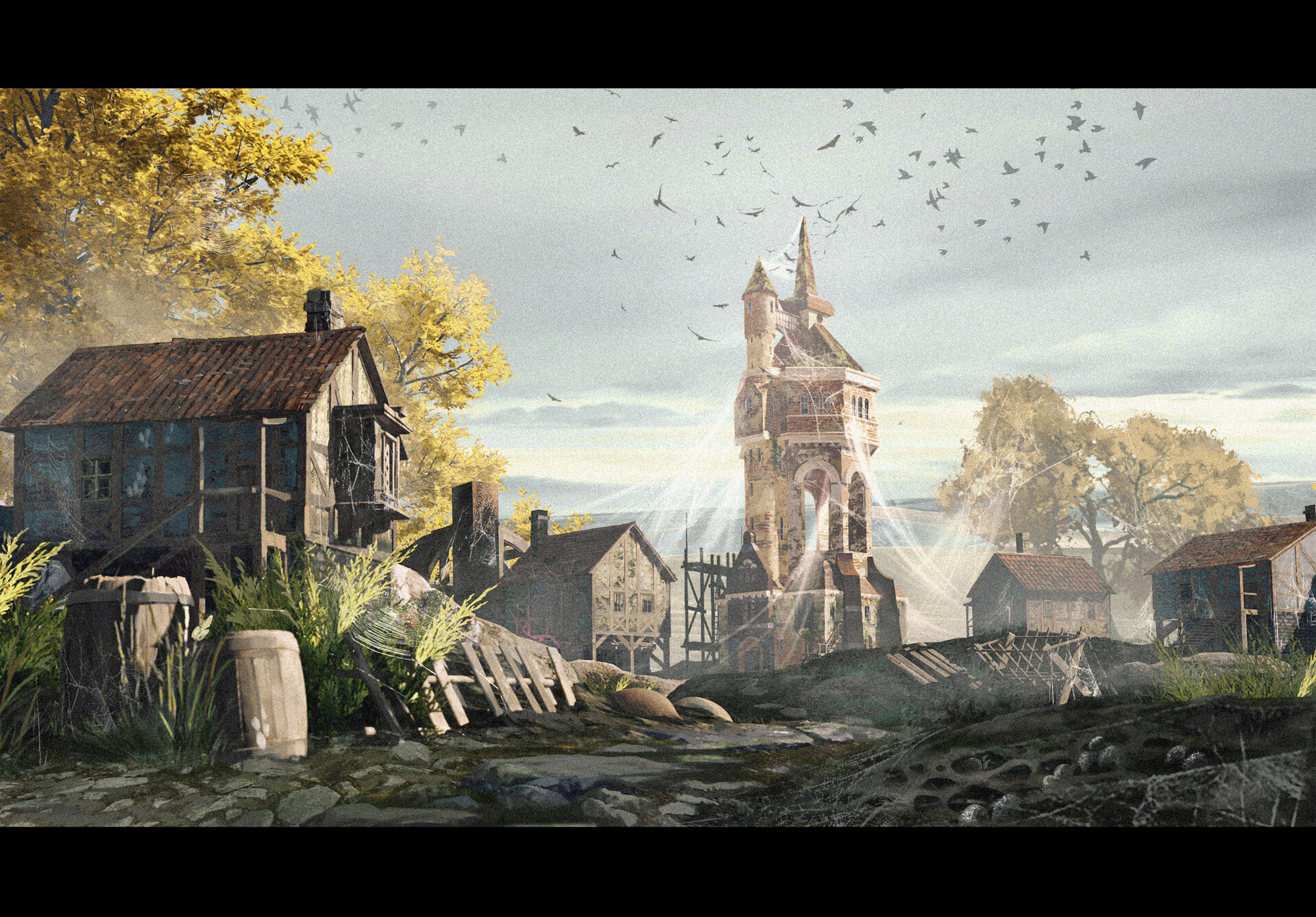 ArtStation - Spider tower