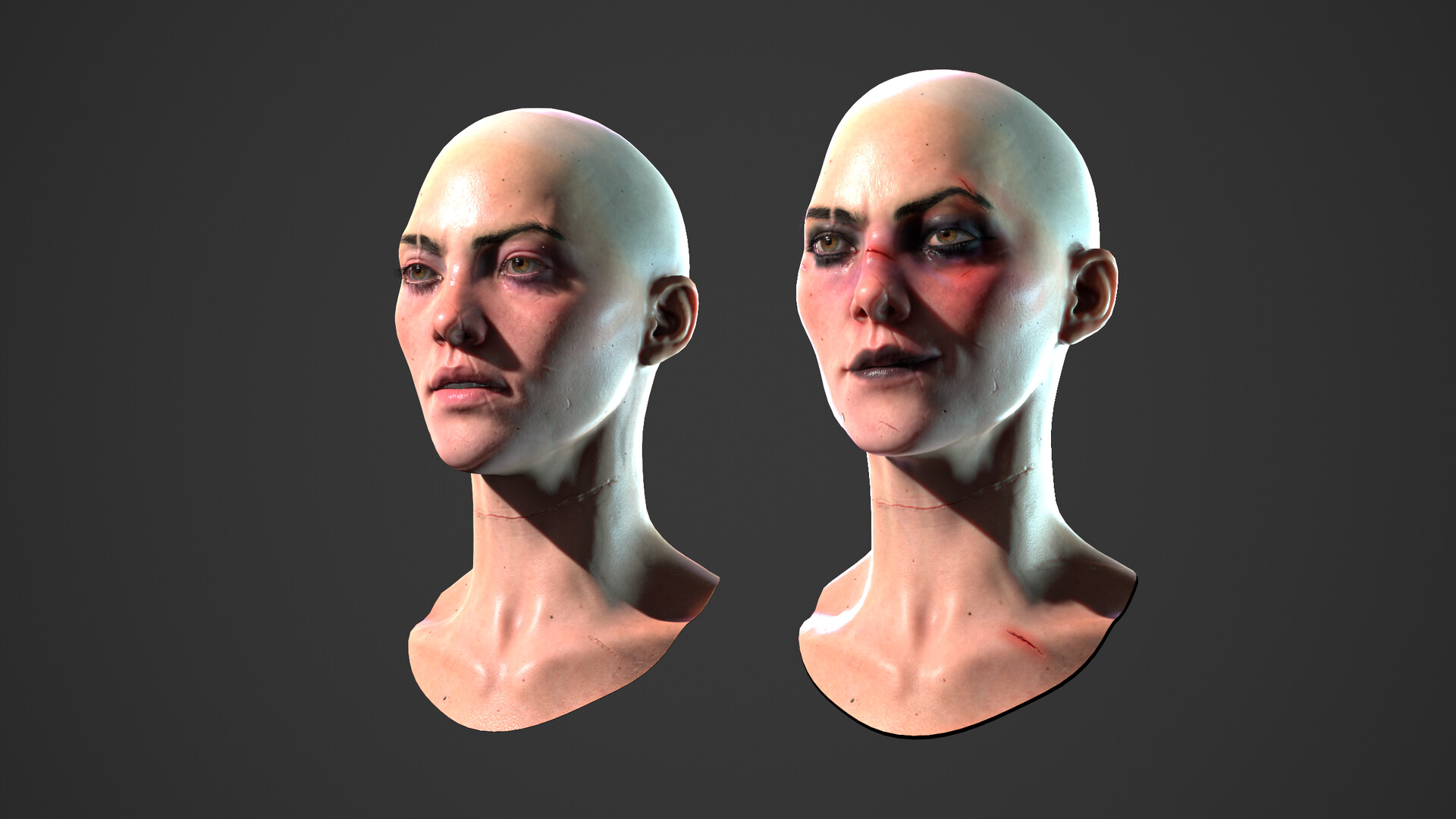 ArtStation - Game Texture Head