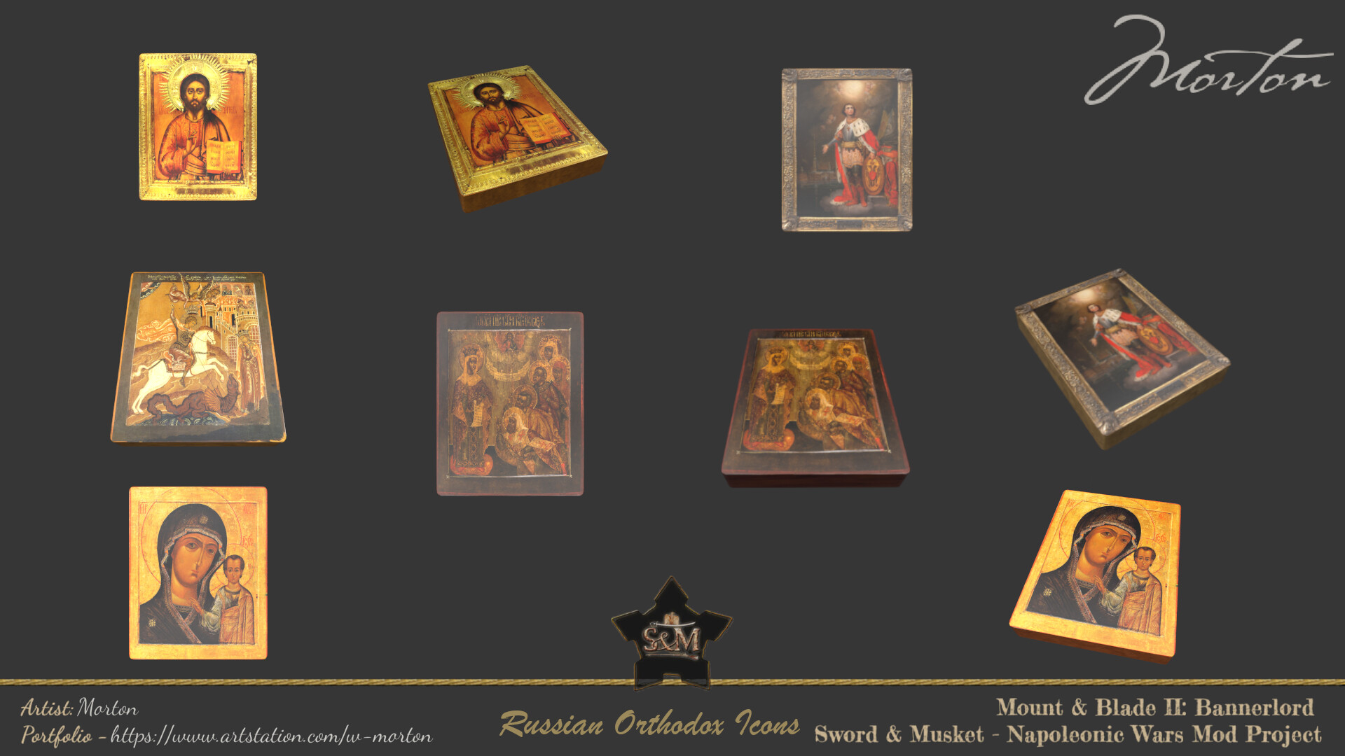 ArtStation - Russian Orthodox Icons