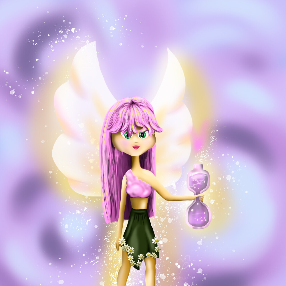 ArtStation - Healer fairy 2D magical world