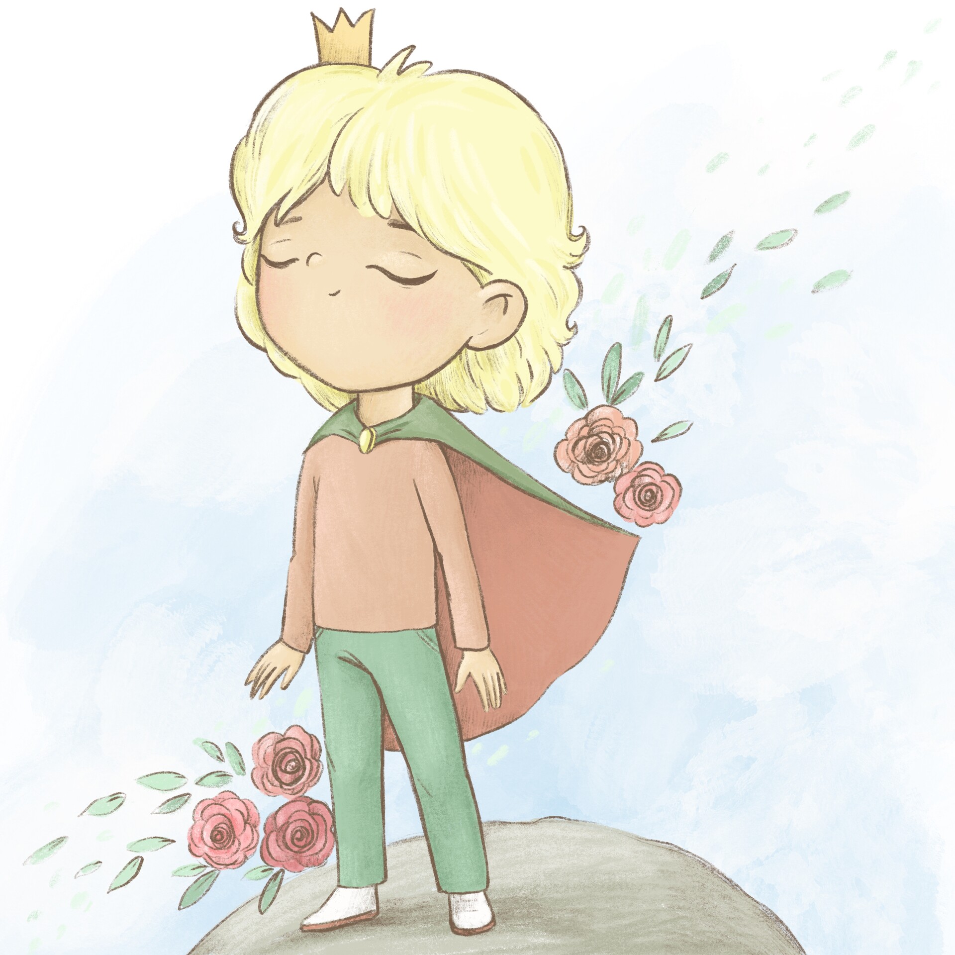 ArtStation - Little Prince illustration