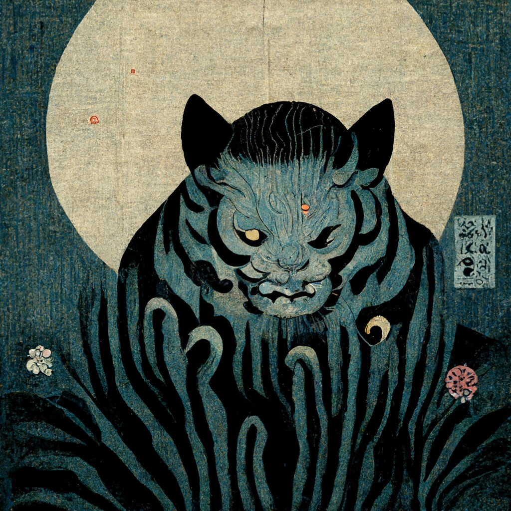 ArtStation - Tiger Yokai 3