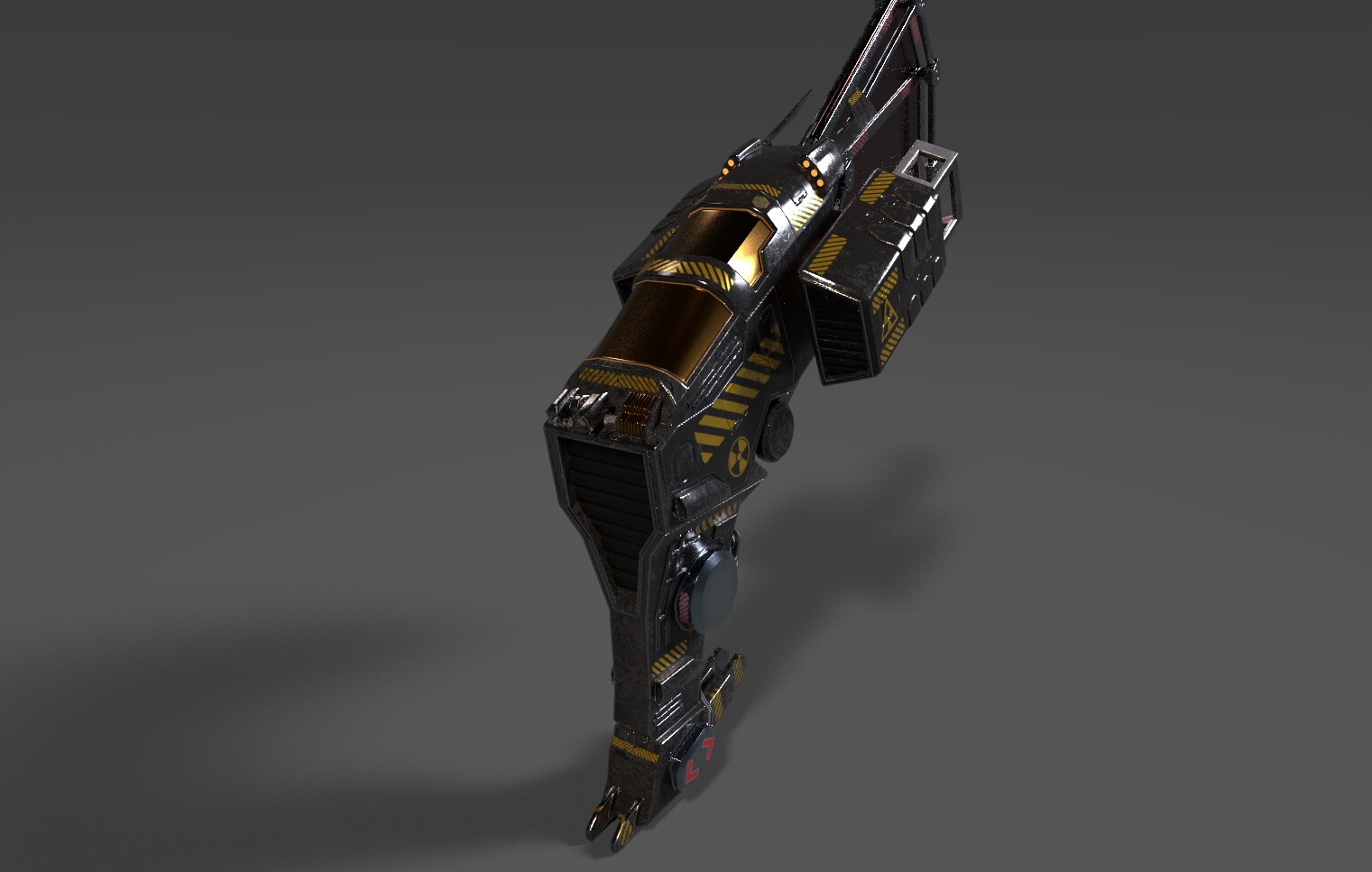 ArtStation - Battle interceptor TOPOR MK I