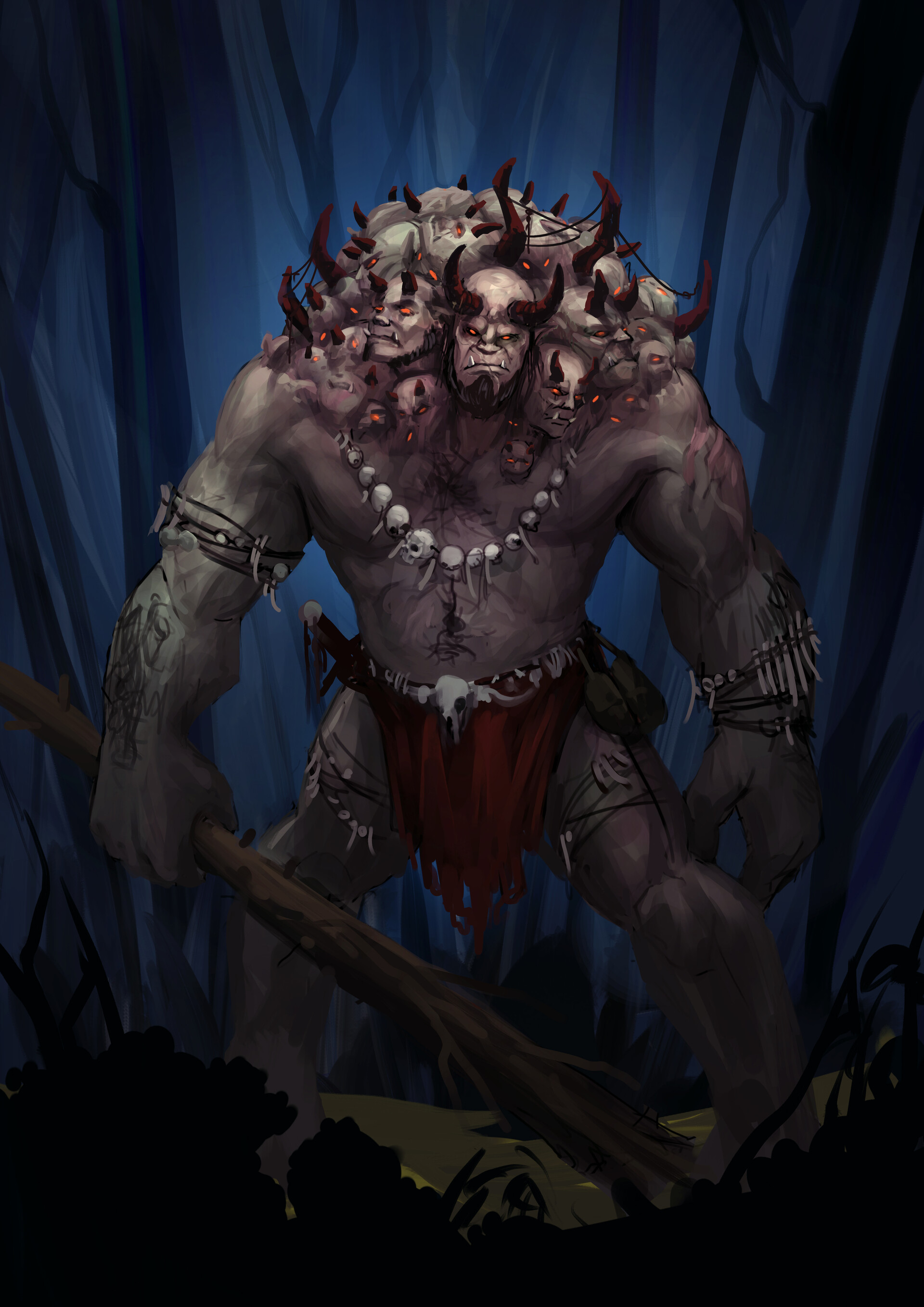 ArtStation - Many Headed Devi