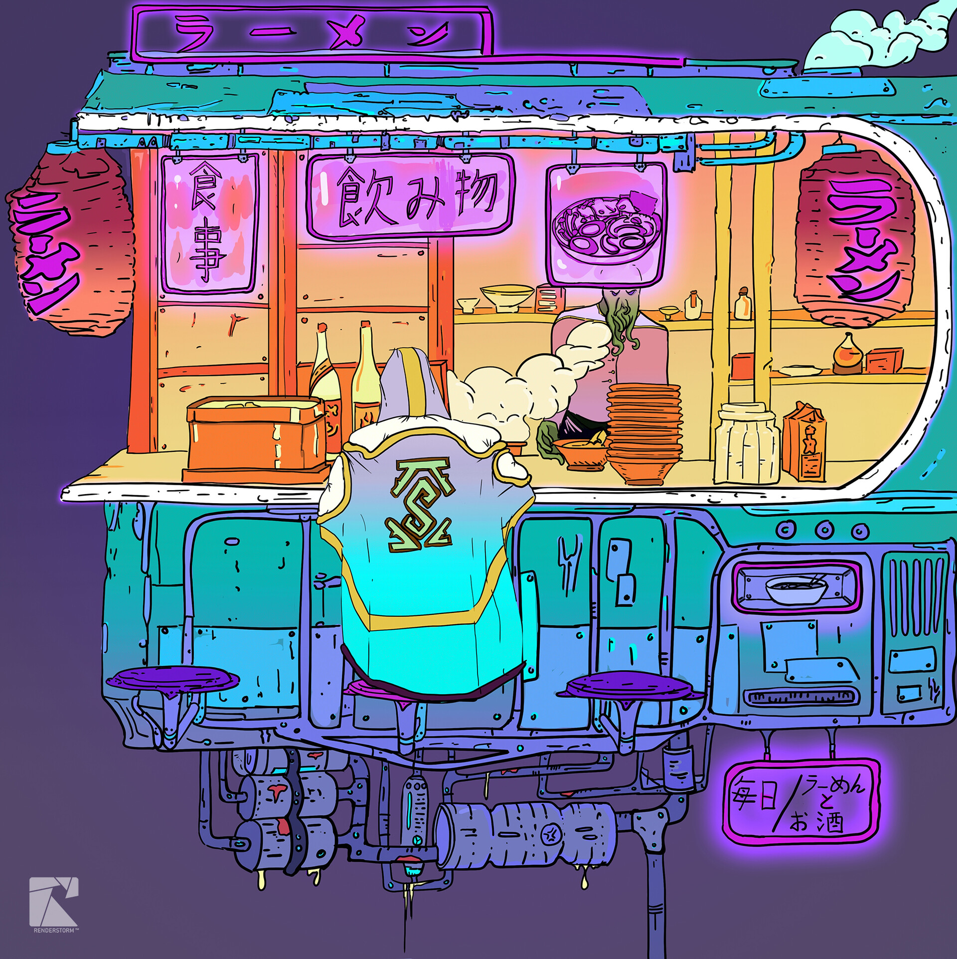 ArtStation - Space Yatai