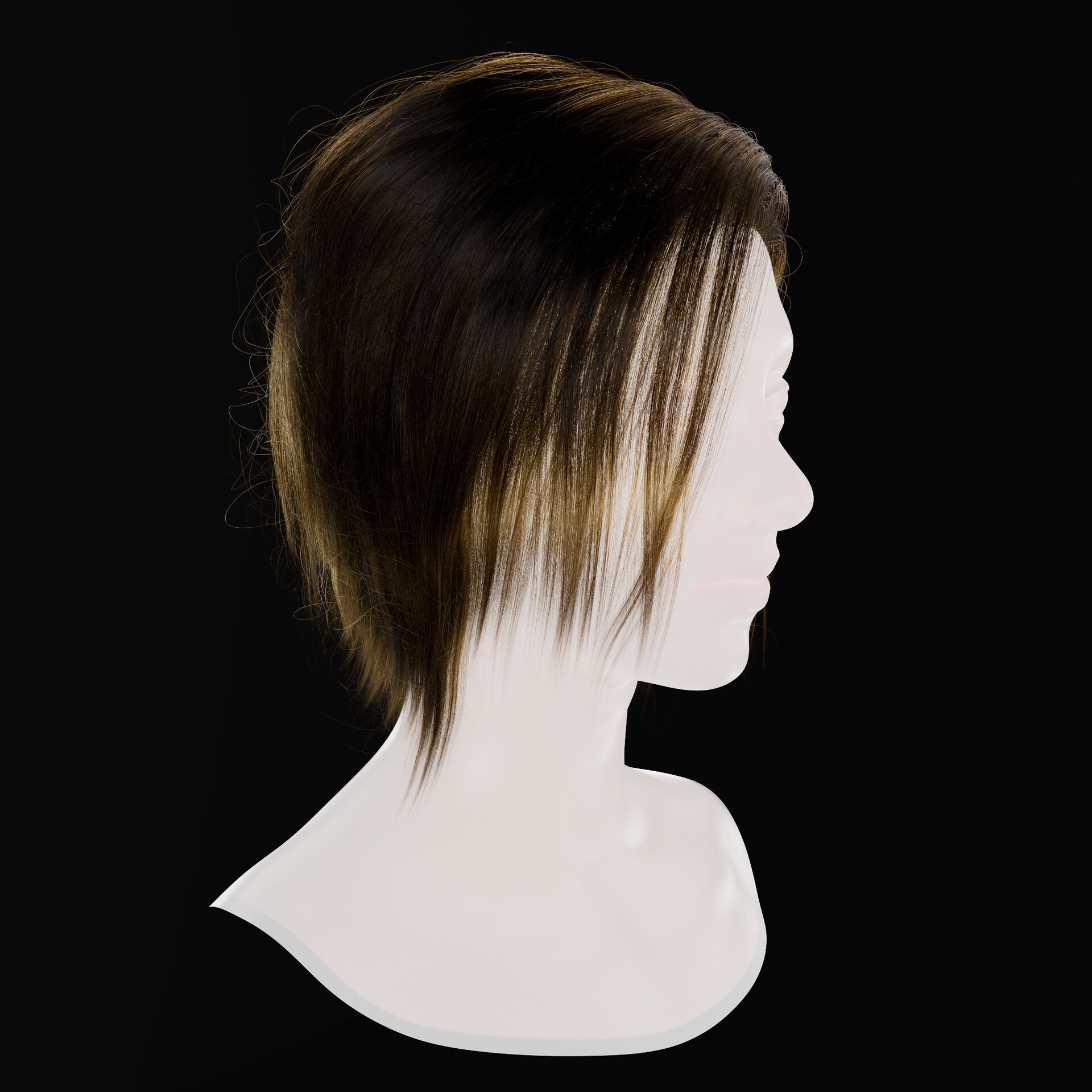 ArtStation - Short Hair - Xgen
