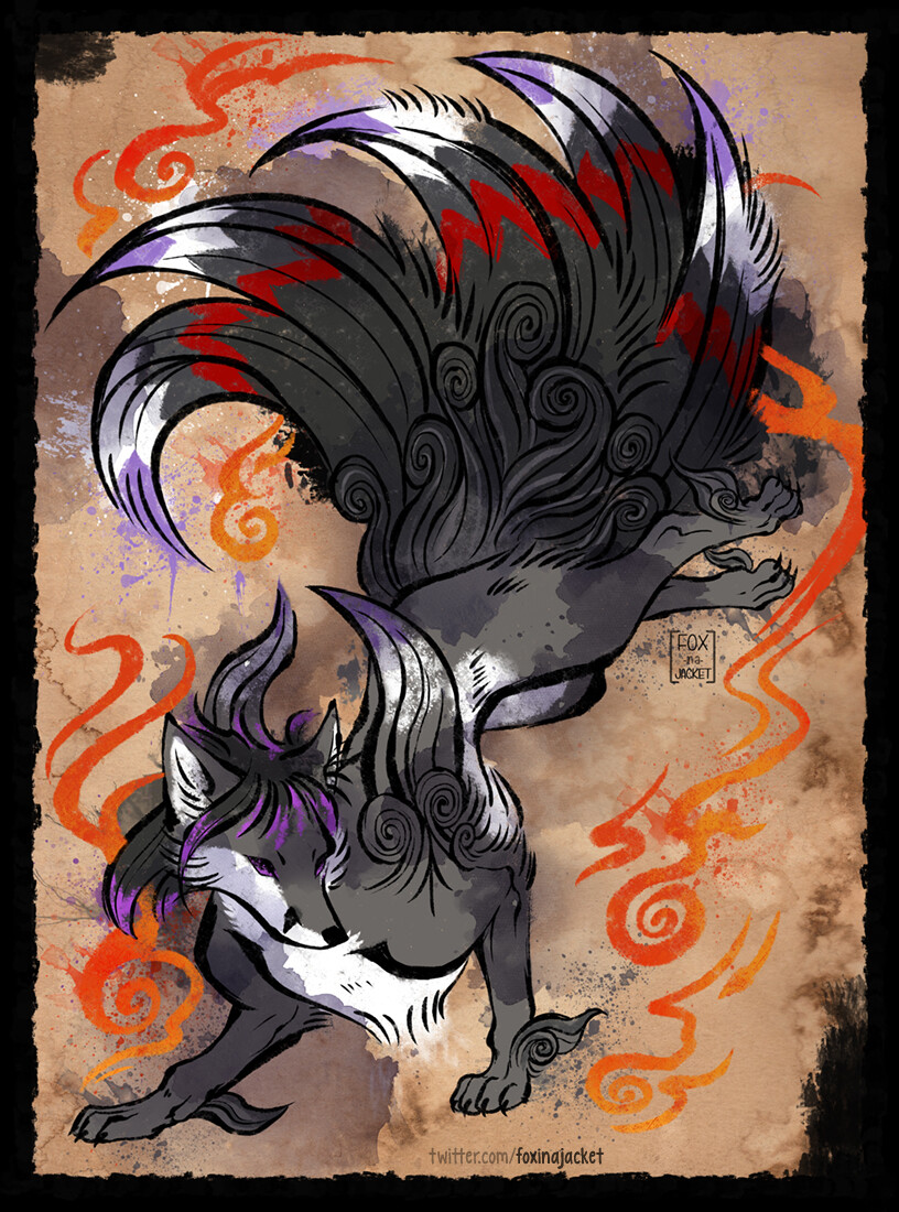 Aleksandra Popowicz - Okami style commissions