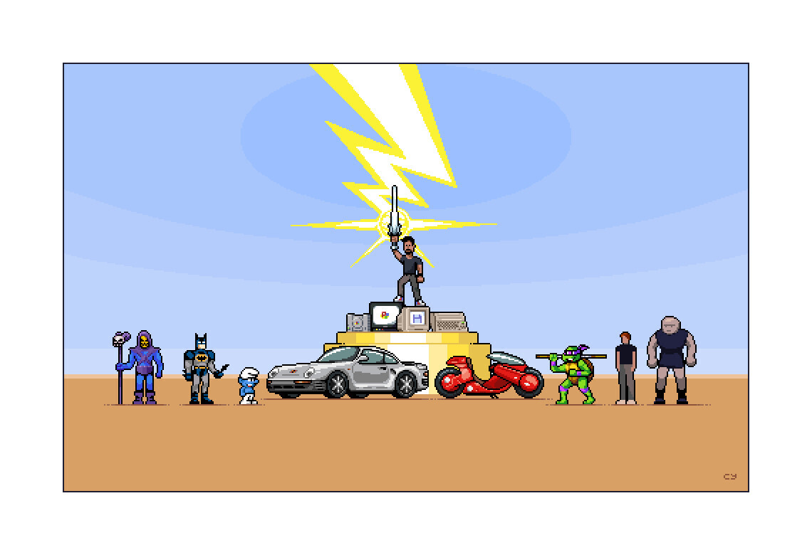 ArtStation - Retro Power