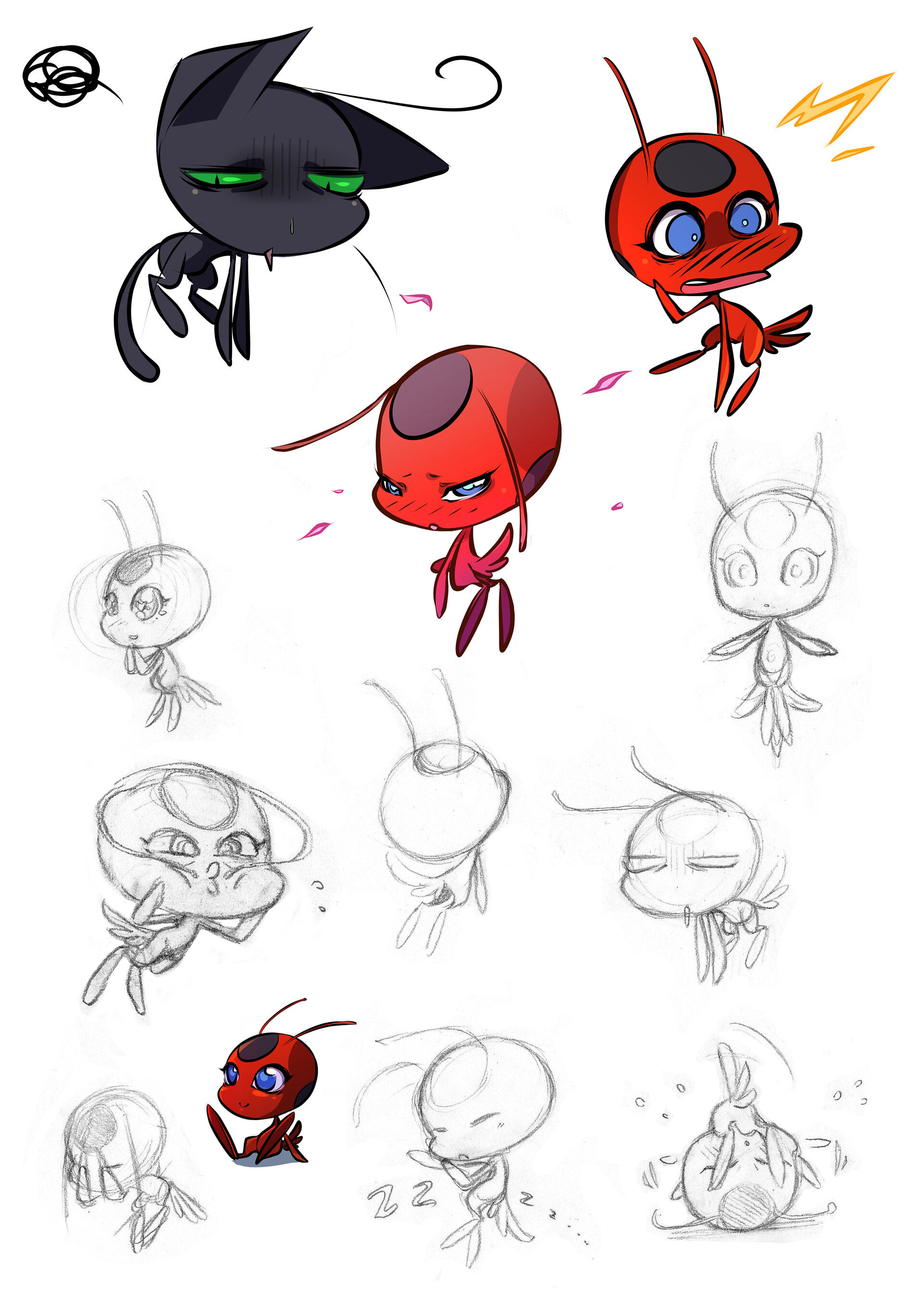 ArtStation - Kwami / Miraculous Lady-Bug