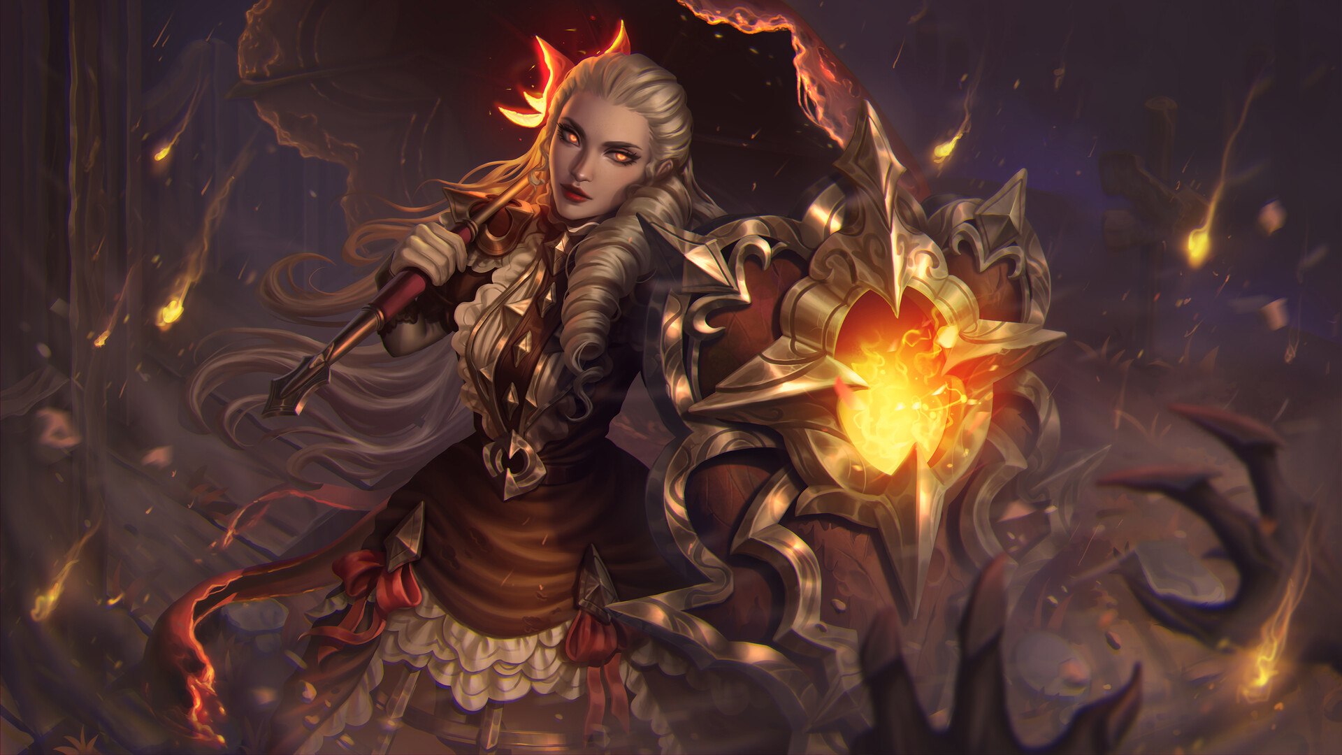 ArtStation - Fan art of Leona