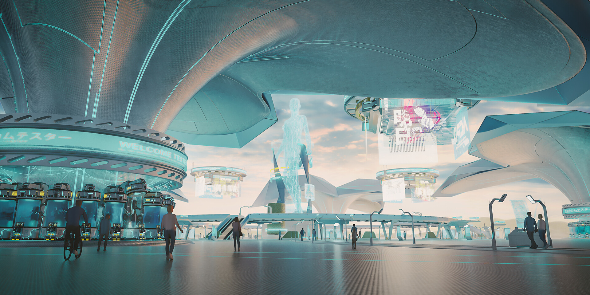 ArtStation - Spawn area concept.