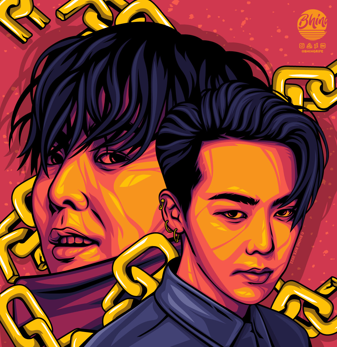 ArtStation - G-Dragon (BIGBANG) Fanart