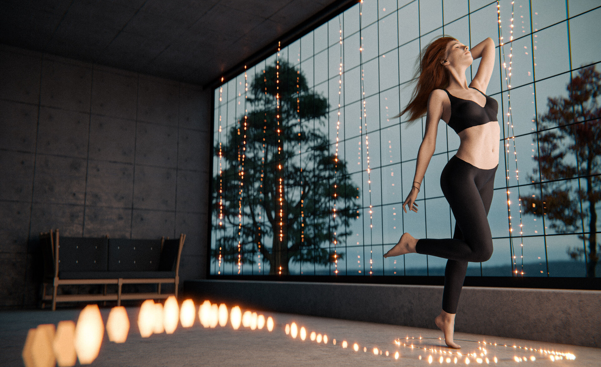 ArtStation - Dance Club Visualization