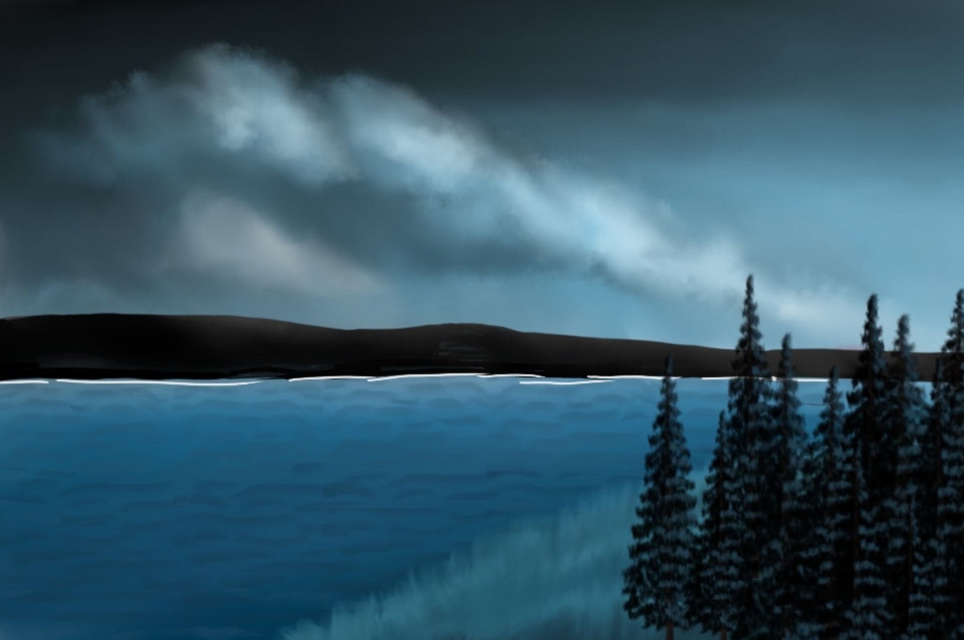 ArtStation - Calm before the storm