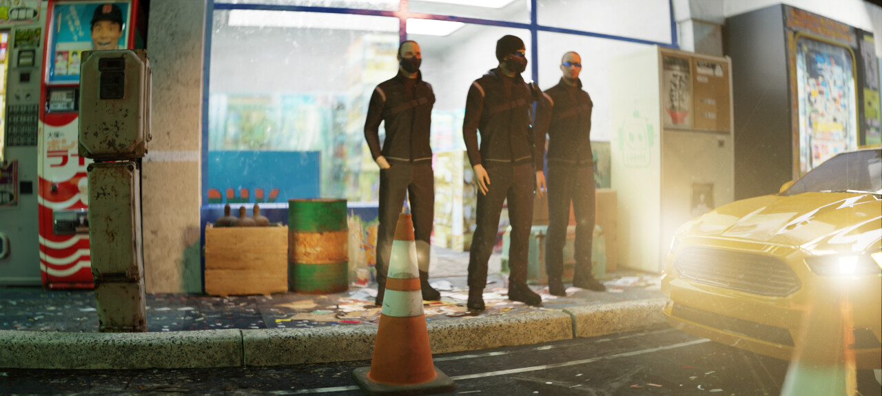 ArtStation - Watch Dog Legions inspired Concept Art