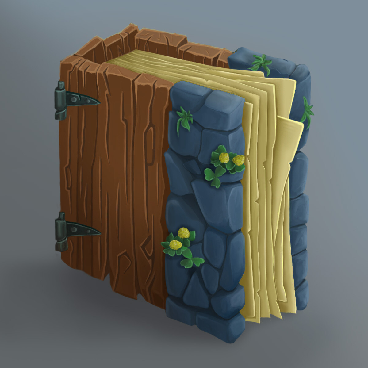 ArtStation - Book Props