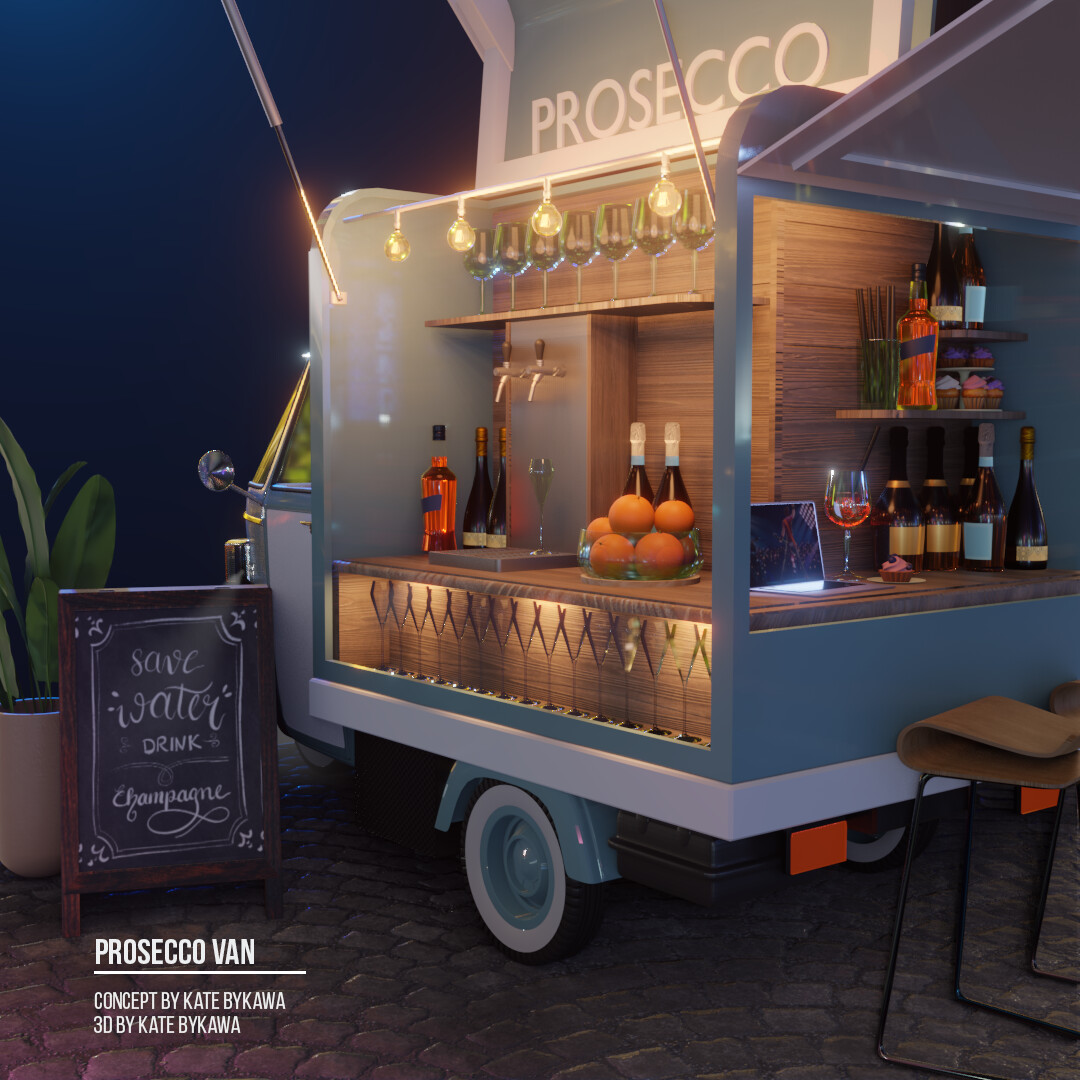 ArtStation - Prosecco Van