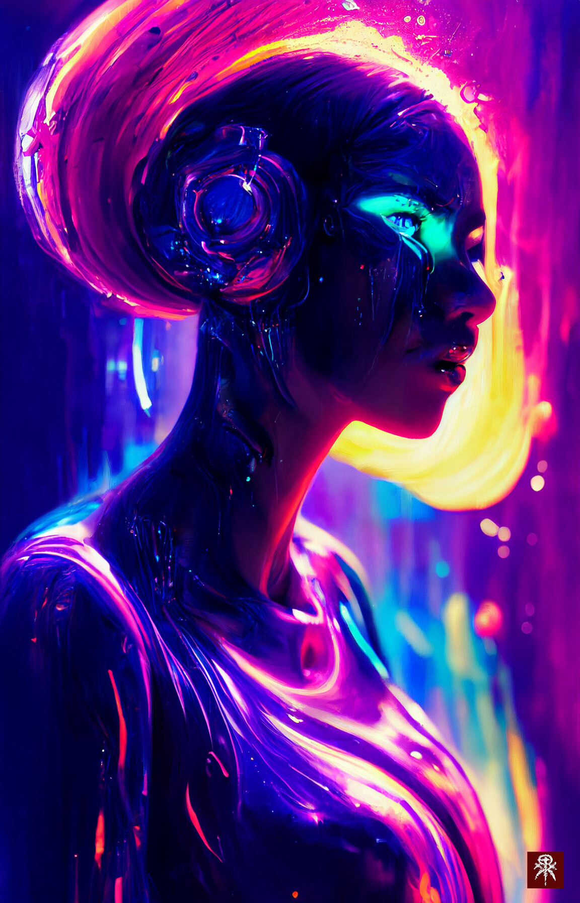ArtStation - Futuristic Girl