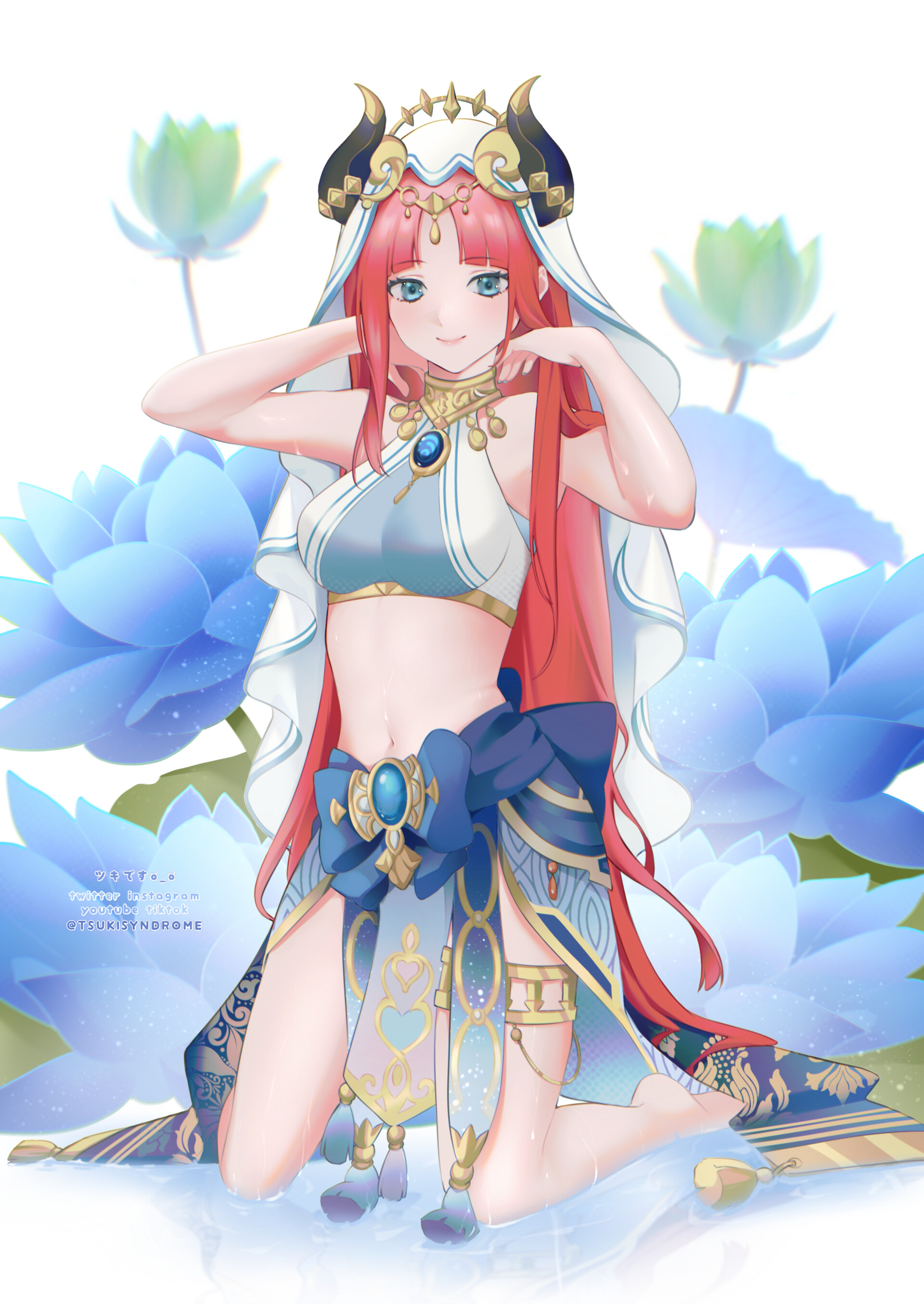 ArtStation - Nilou from Genshin Impact 原神