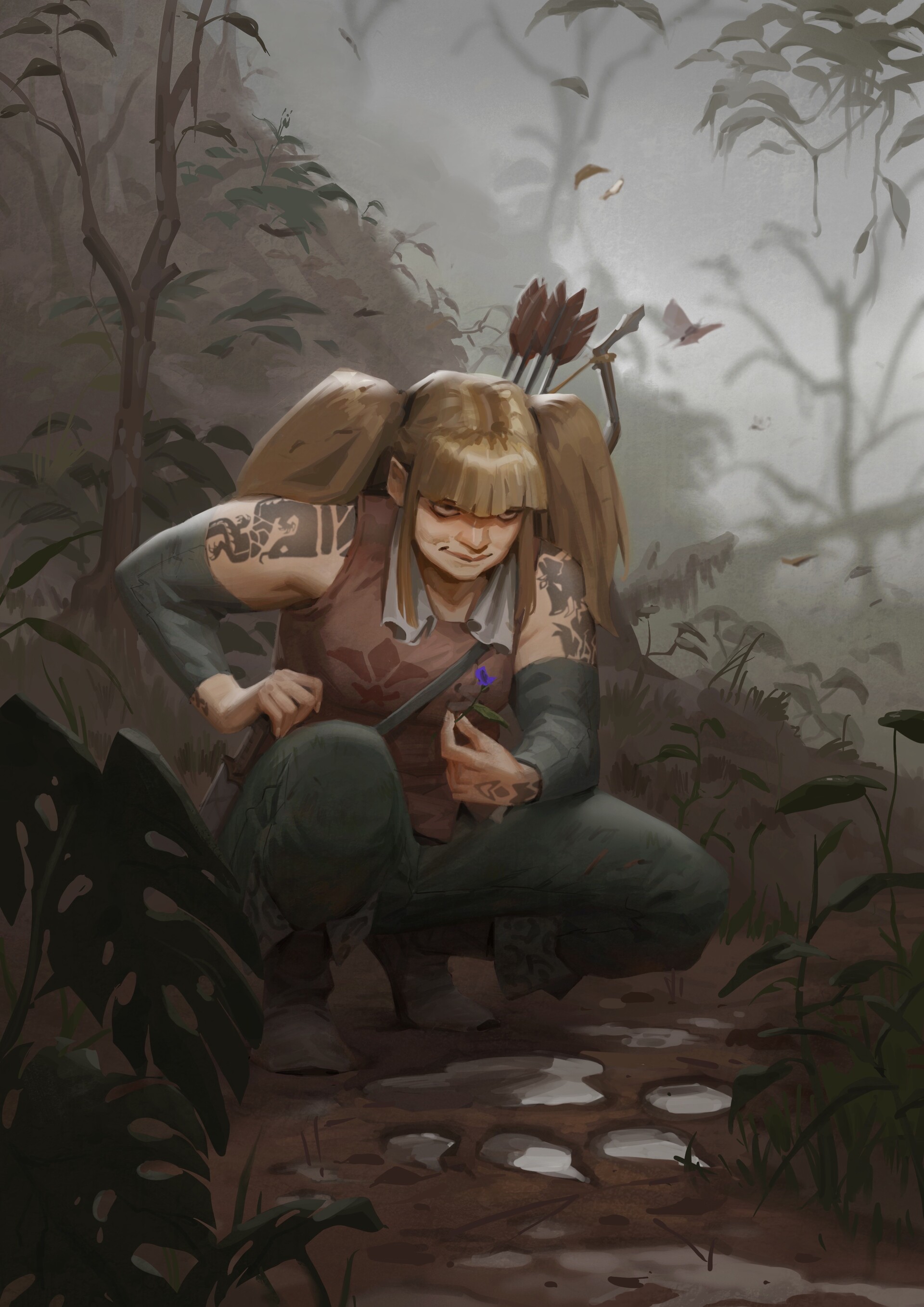 ArtStation - Half Elf Ranger