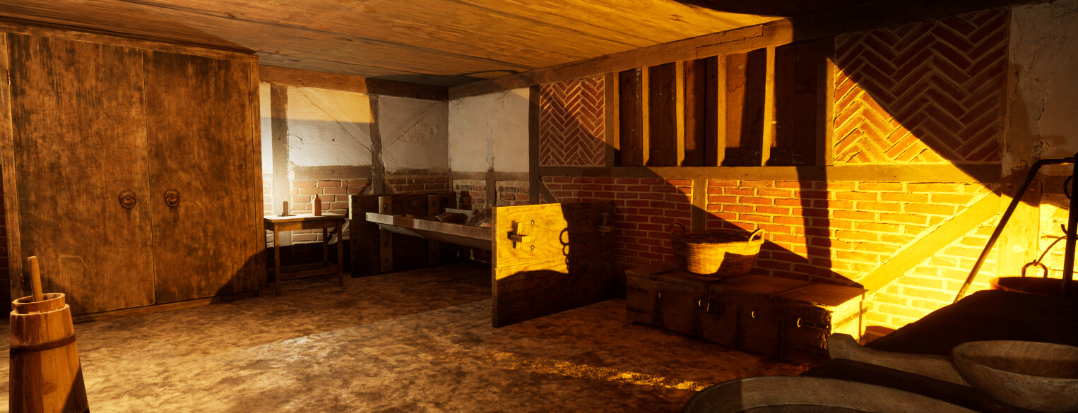 ArtStation - Medieval House Interior update 1