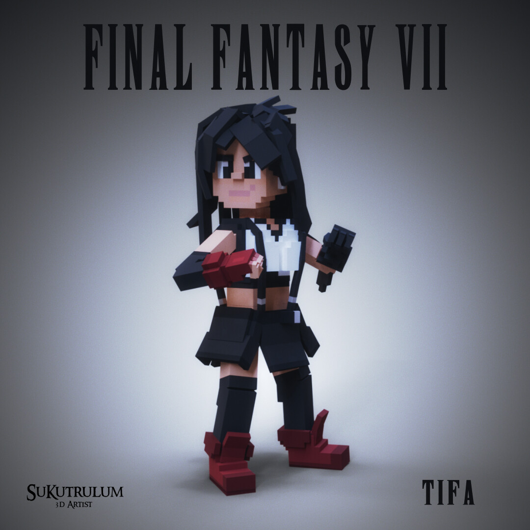 ArtStation - Tifa Lockhart