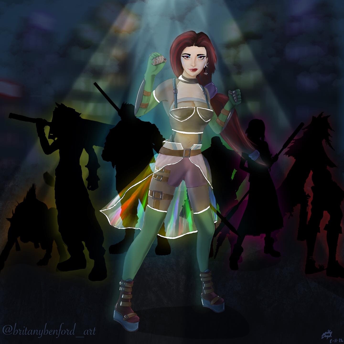 ArtStation - Tifa Lockhart redesign