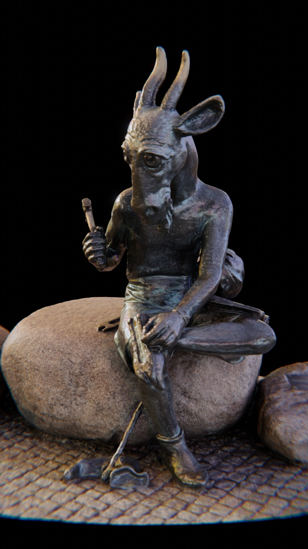 ArtStation - Billy Goat - Koziołek Matołek - photogrammetry