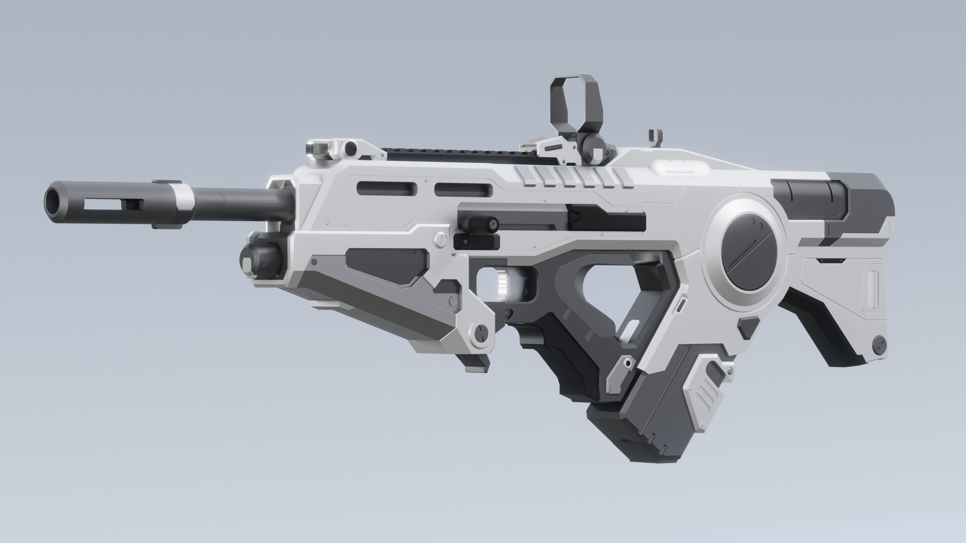 ArtStation - Assault Rifle model
