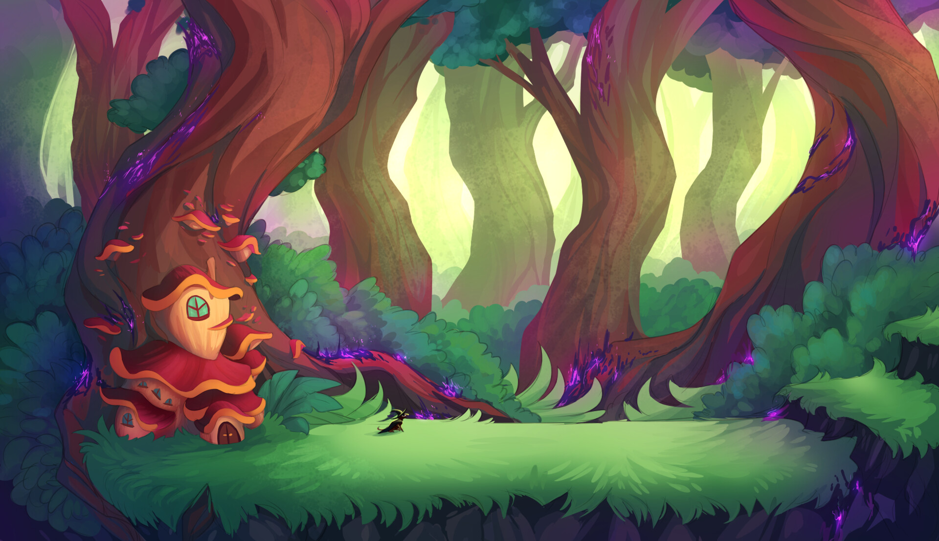 ArtStation - 2D Platformer School Project